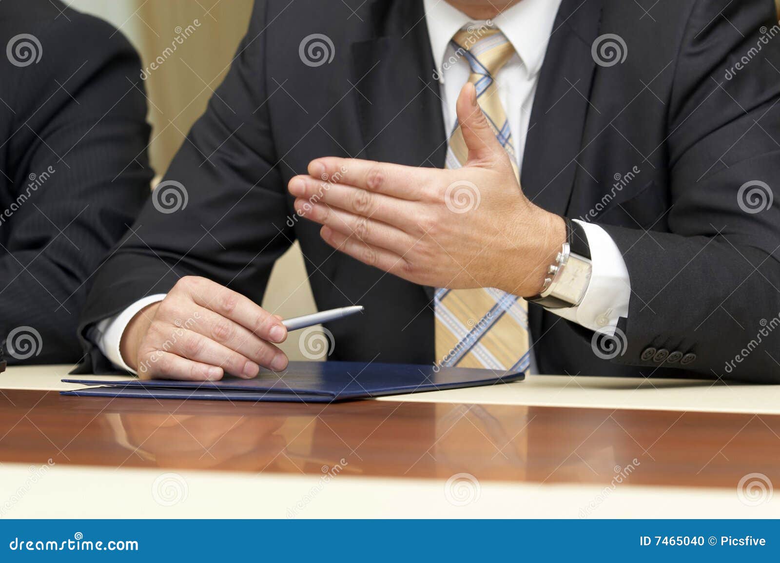 Business hands 8 stock photo. Image of notebook, discuss - 7465040