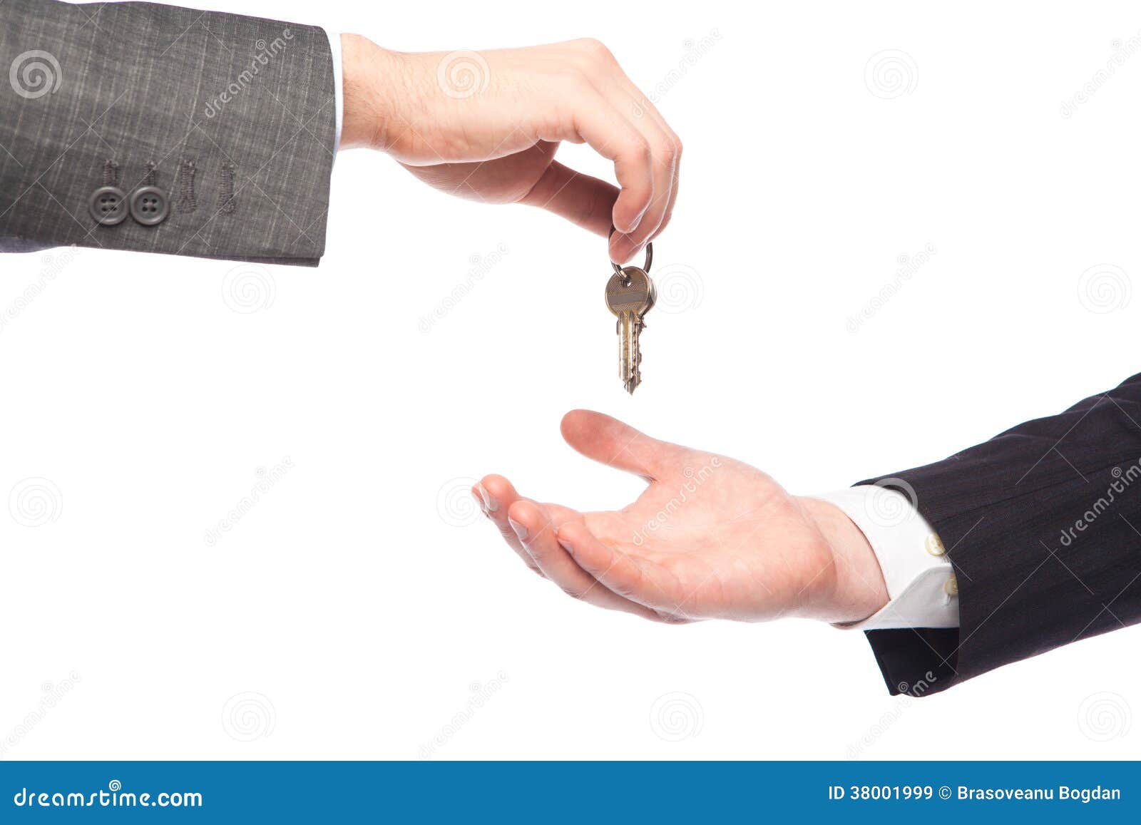 Business hands with keys stock image. Image of owner - 38001999