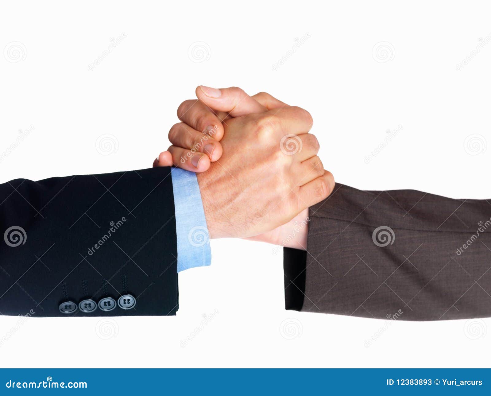 Business Hands Representing Approval of a Deal Stock Image - Image of ...