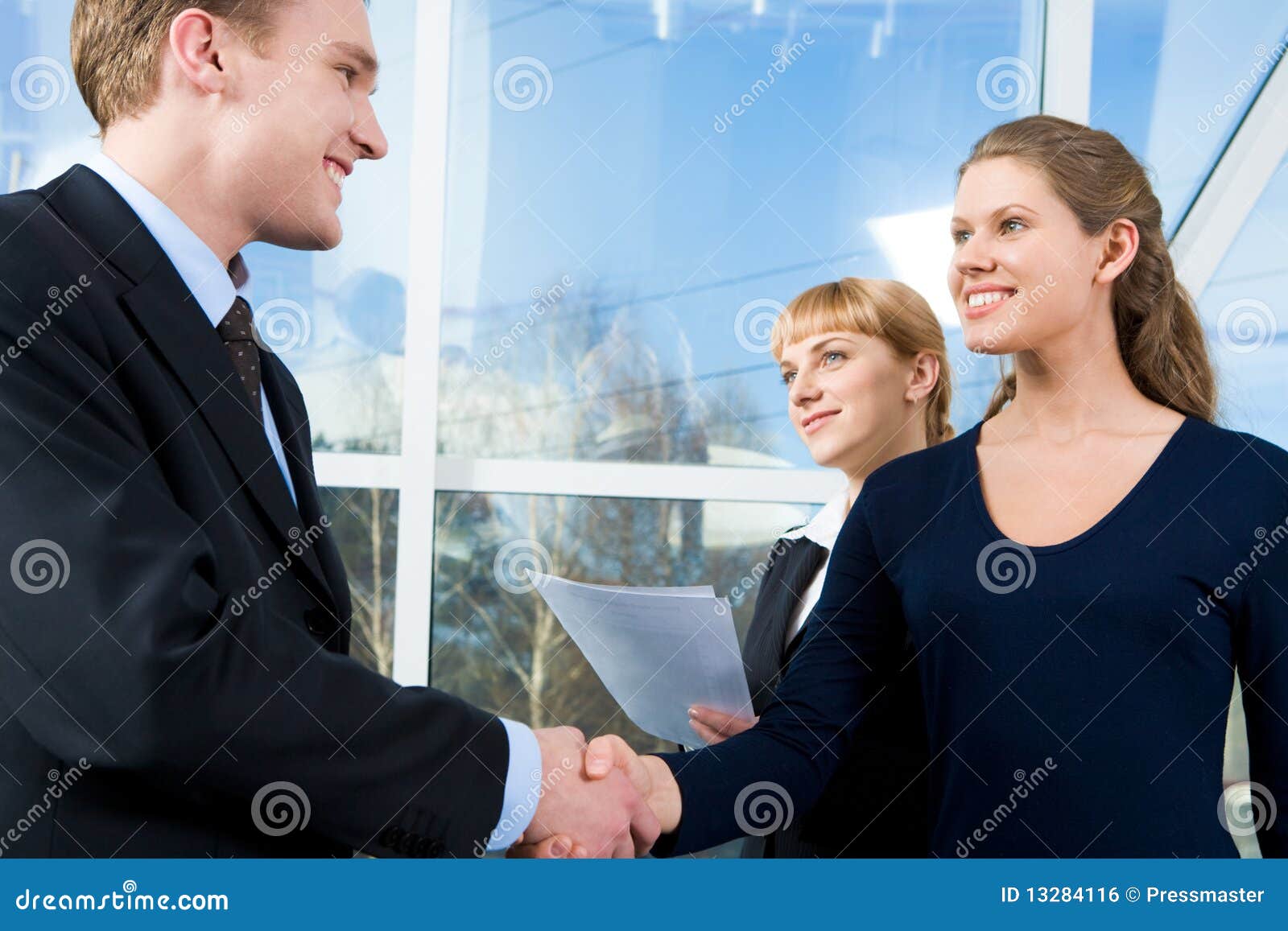 Business handshake stock photo. Image of agree, partners - 13284116