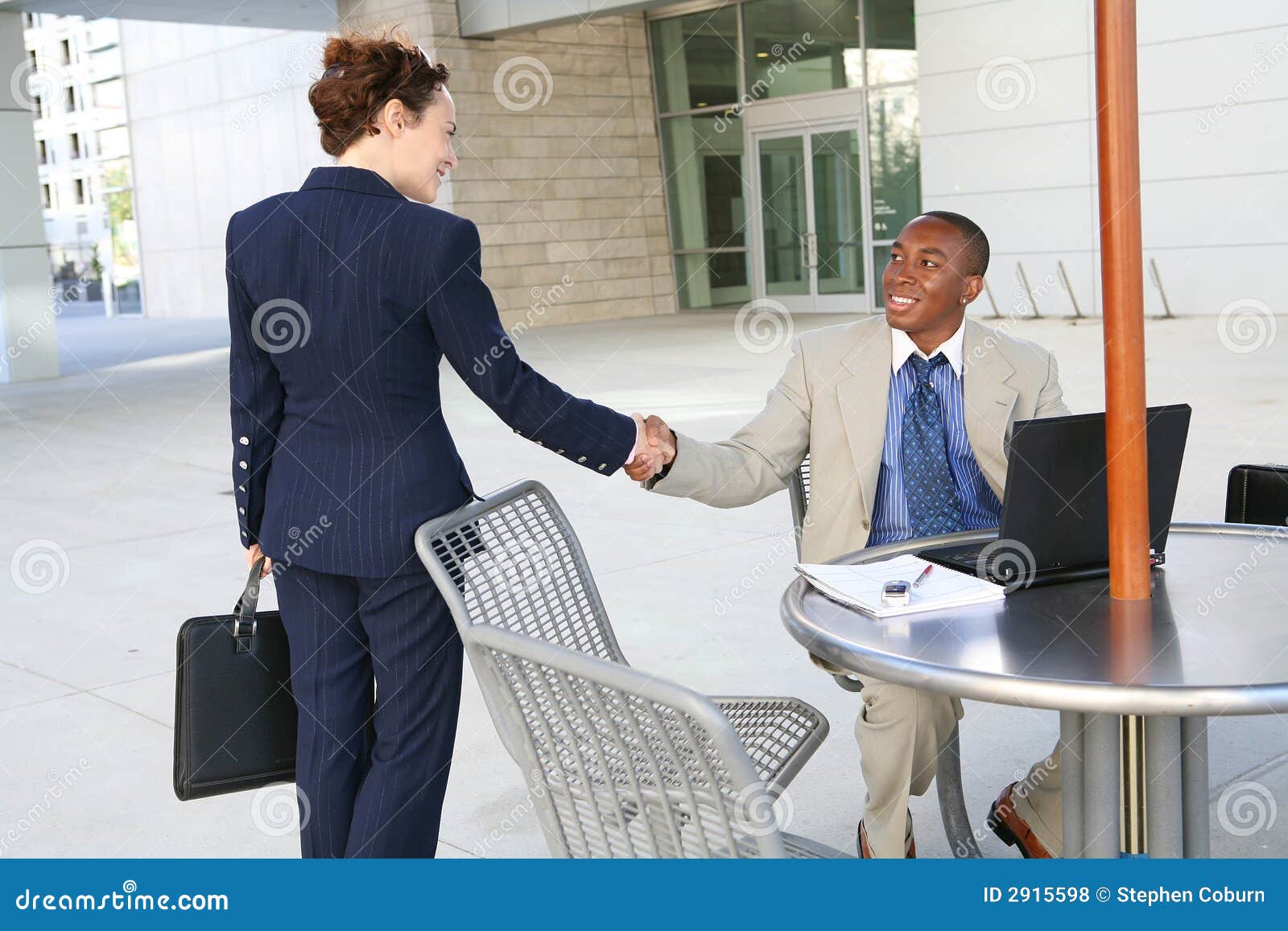 Business Handshake stock photo. Image of african, caucasian - 2915598