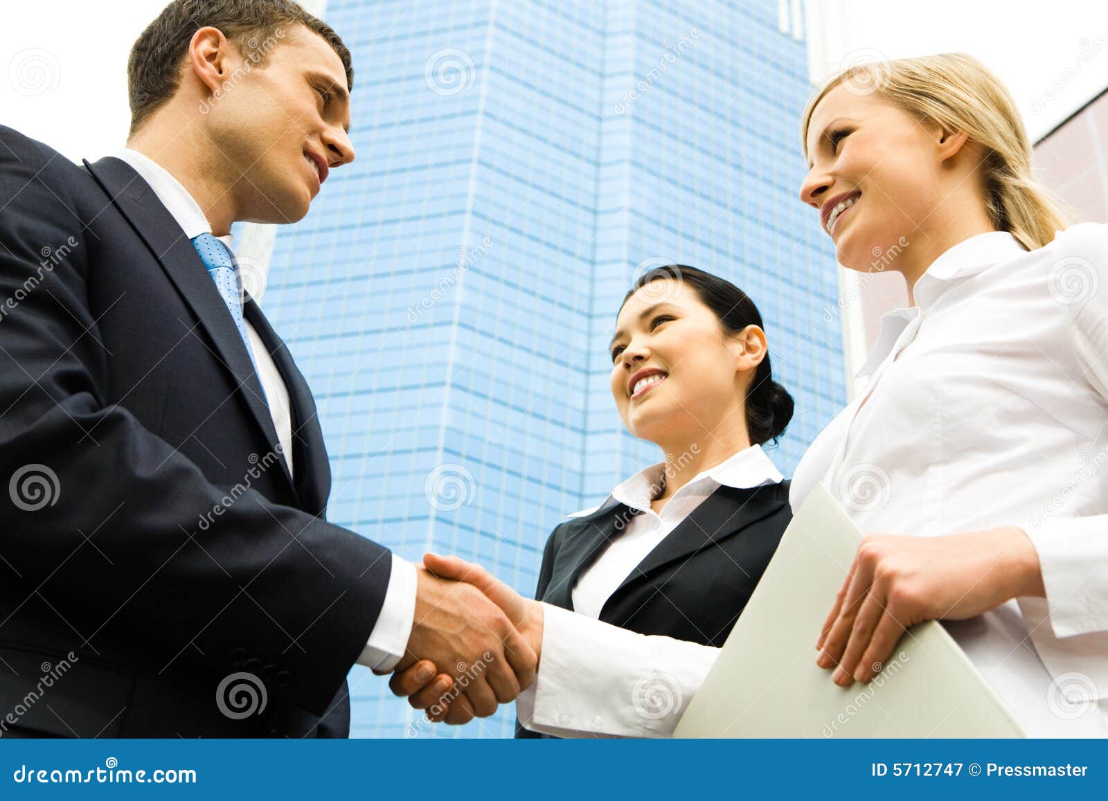 Business handshake stock image. Image of agree, deal, financial - 5712747