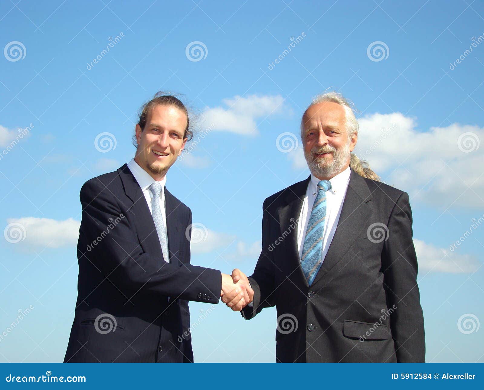 Business handshake. stock photo. Image of aged, equality - 5912584