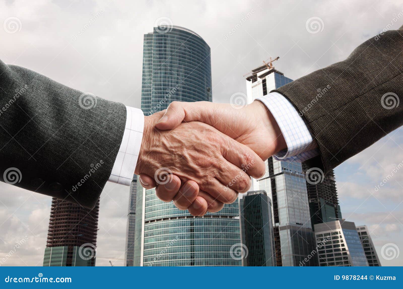 Business handshake stock photo. Image of hands, close - 9878244