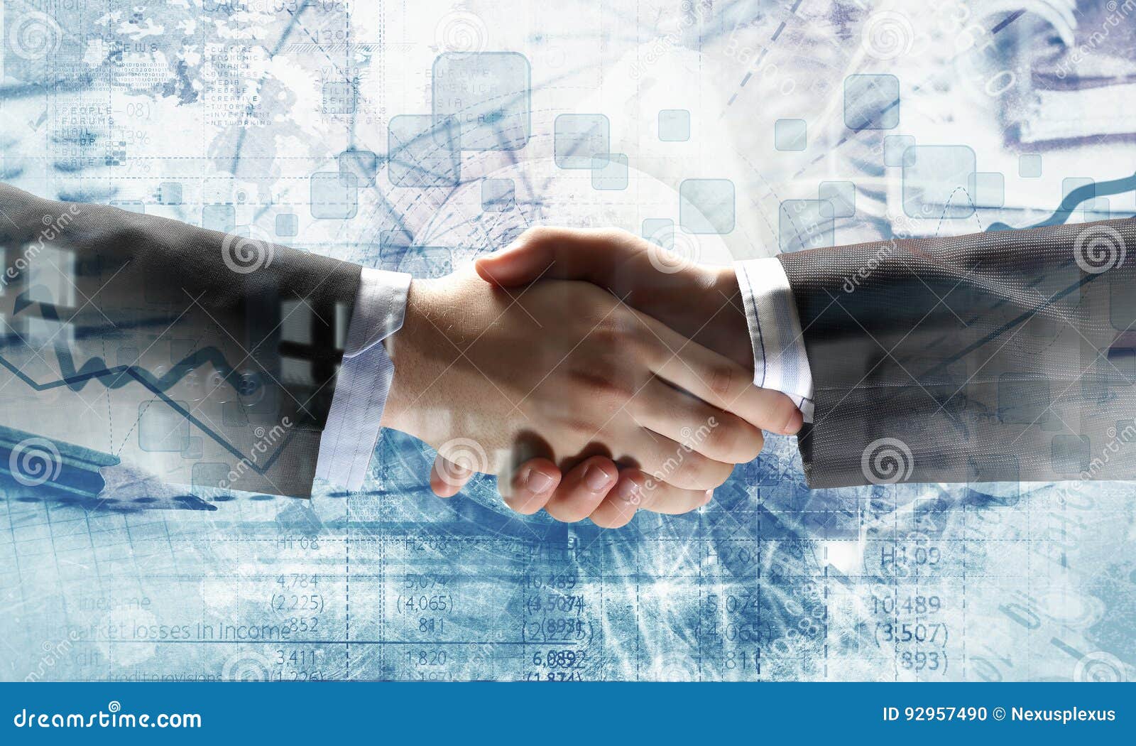 Business Handshake As Symbol for Partnership Stock Photo - Image of ...