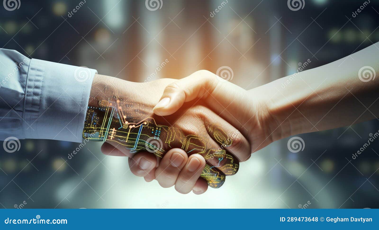Business Handshake on the Background of the People, Handshake of People ...