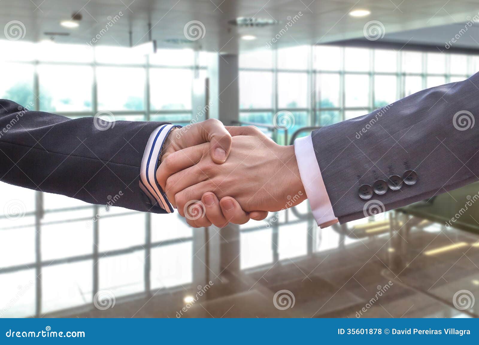 Business Handshake for a Closing Deal Stock Photo - Image of meeting ...