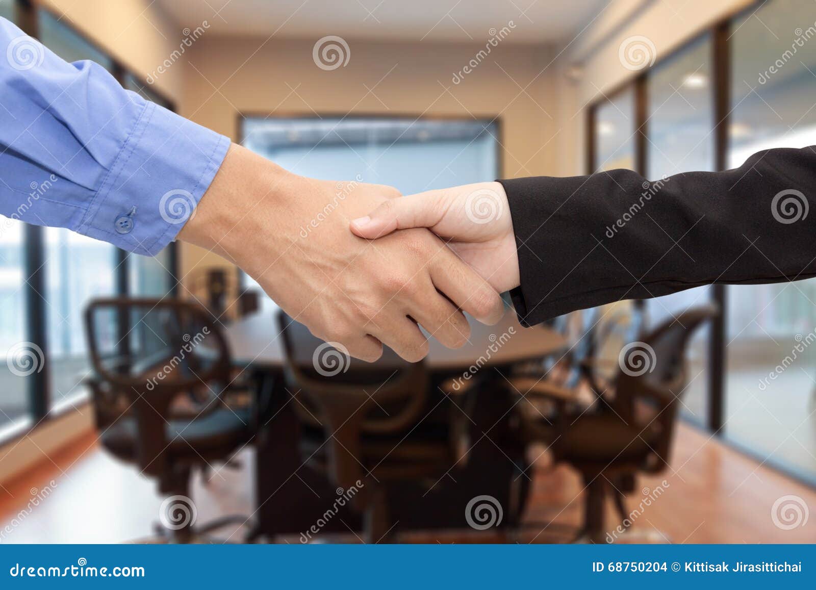 Business Handshake in Meeting Room Concept Stock Photo - Image of room ...