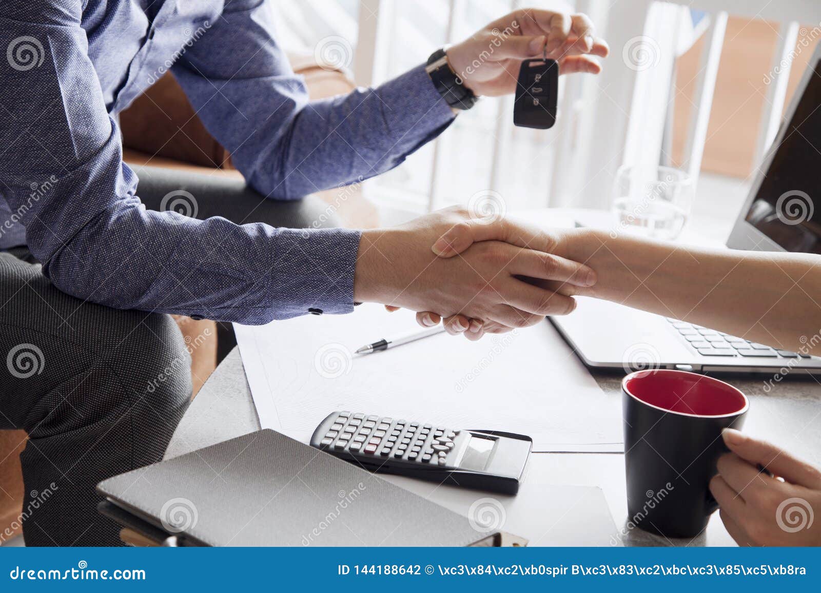 Business Handshake in the Office Stock Photo - Image of hold, hand ...