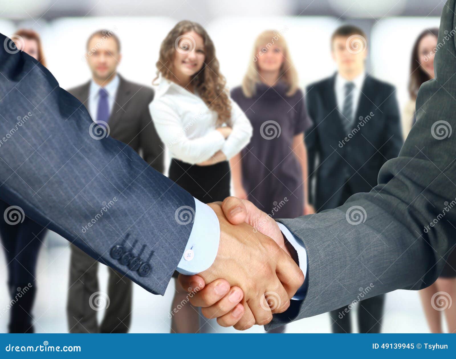 Business handshake stock image. Image of background, office - 49139945