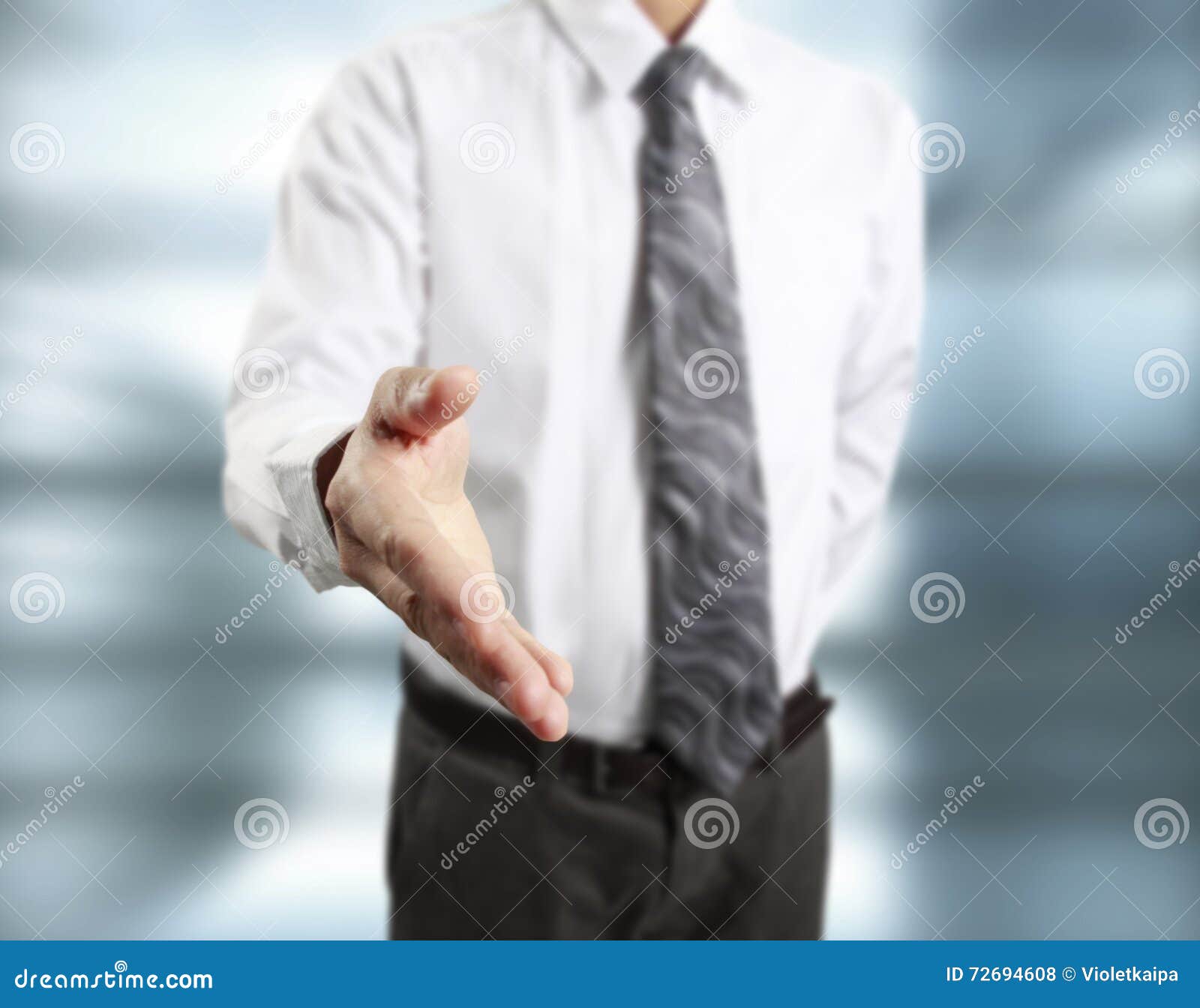 Business Handshake with People Stock Photo - Image of human, person ...