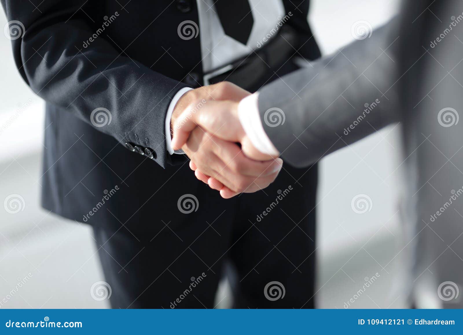 Business Men Giving a Handshake. Business Concept Stock Image - Image ...