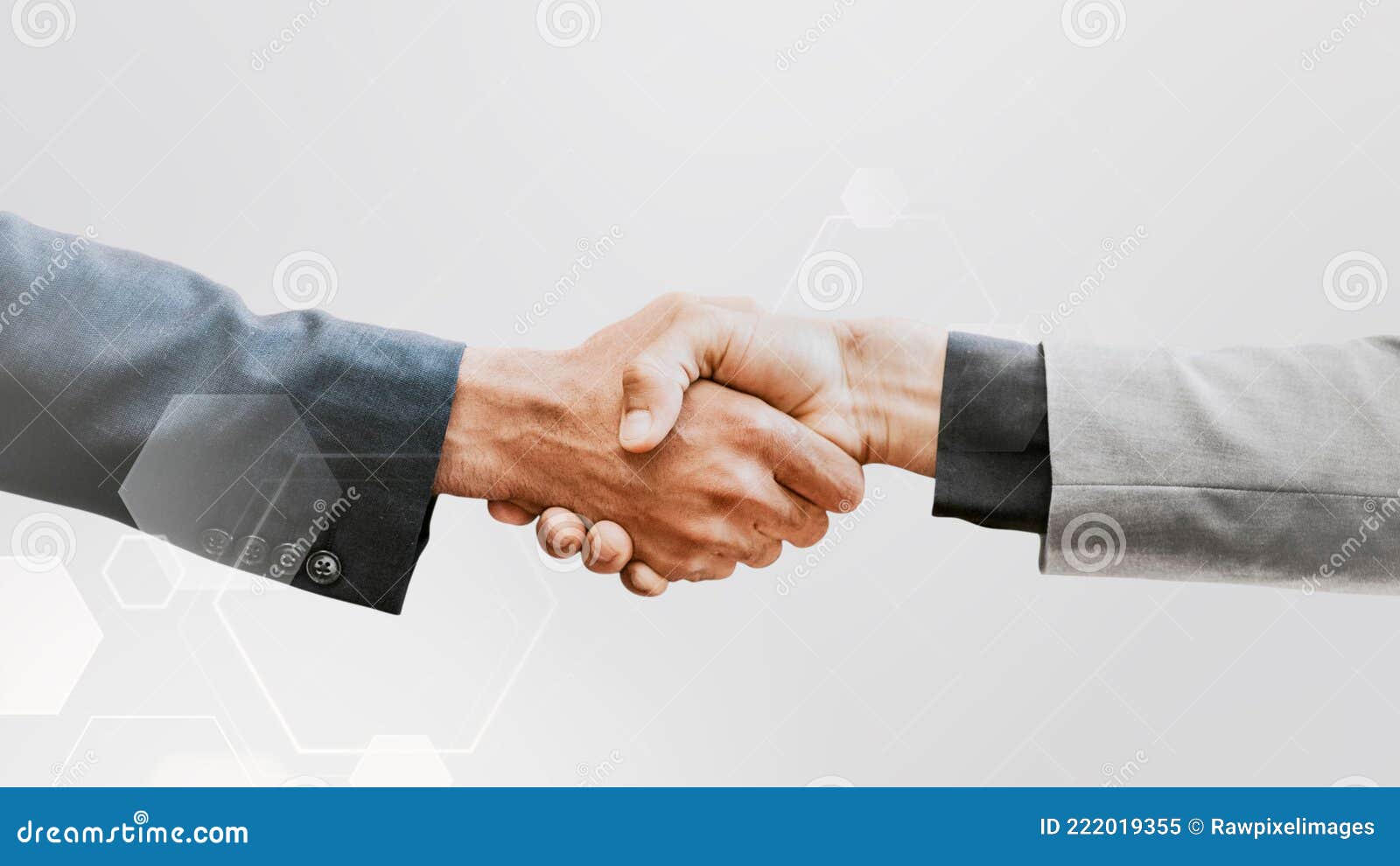Business Handshake Technology Corporate Business Concept Stock Image ...
