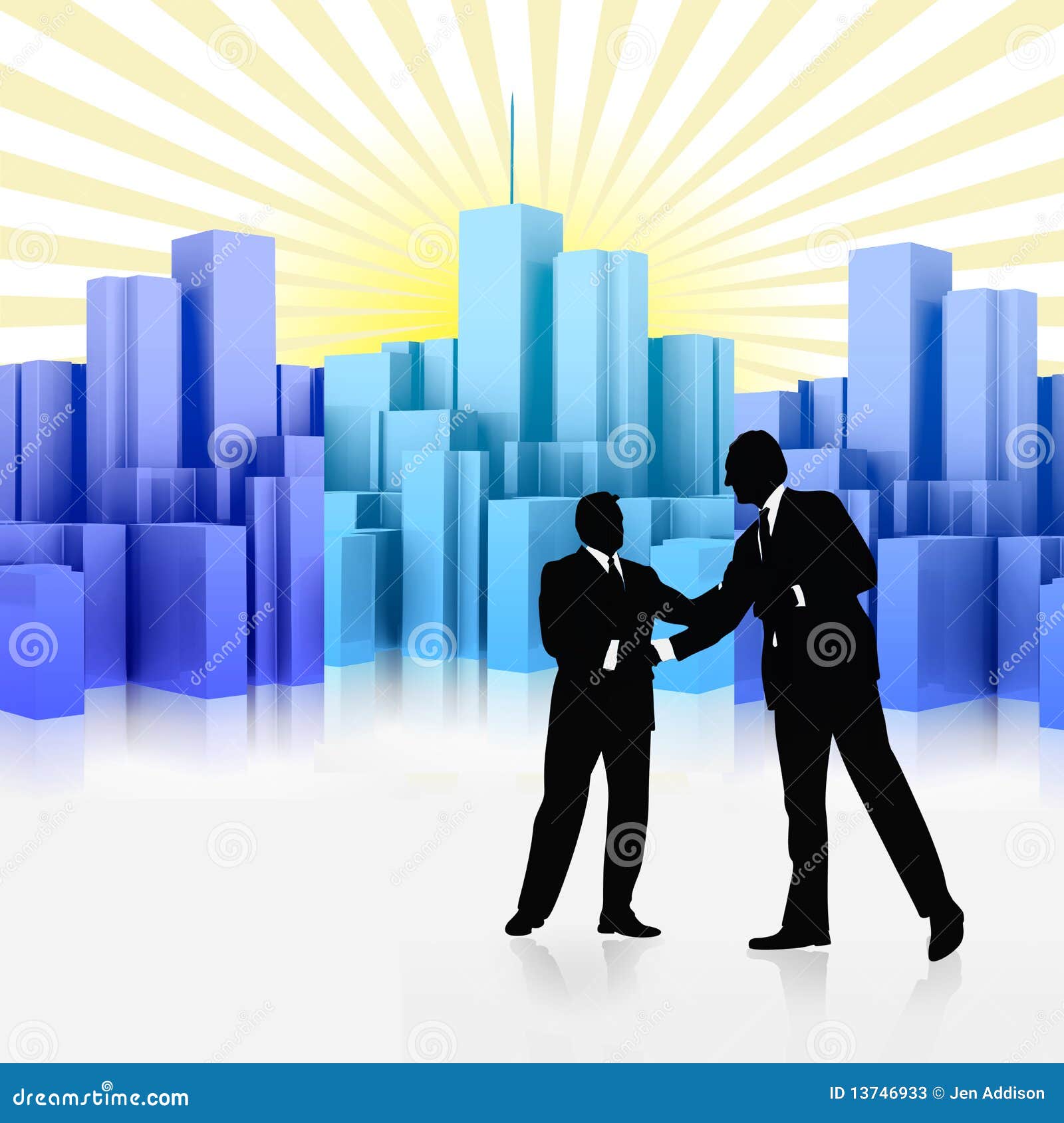 Business handshake vector stock vector. Illustration of vector - 13746933