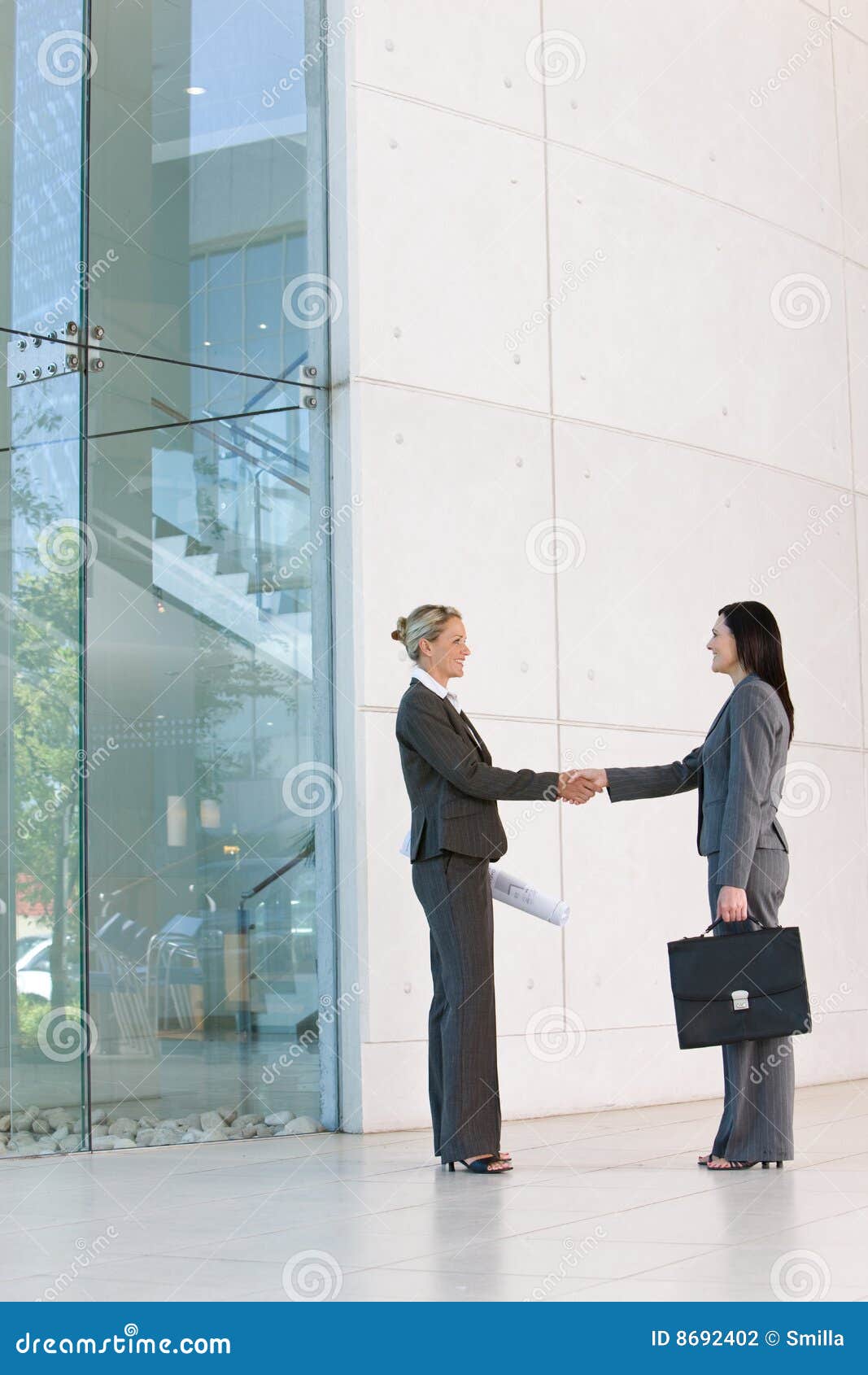Business handshakes stock photo. Image of friendship, female - 8692402