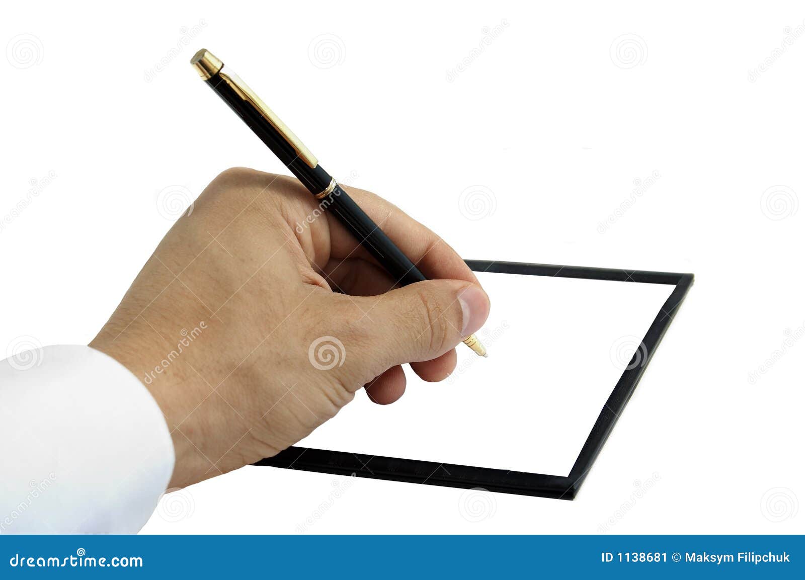 Business Handwriting, Isolated Stock Image - Image of paper, conceptual ...