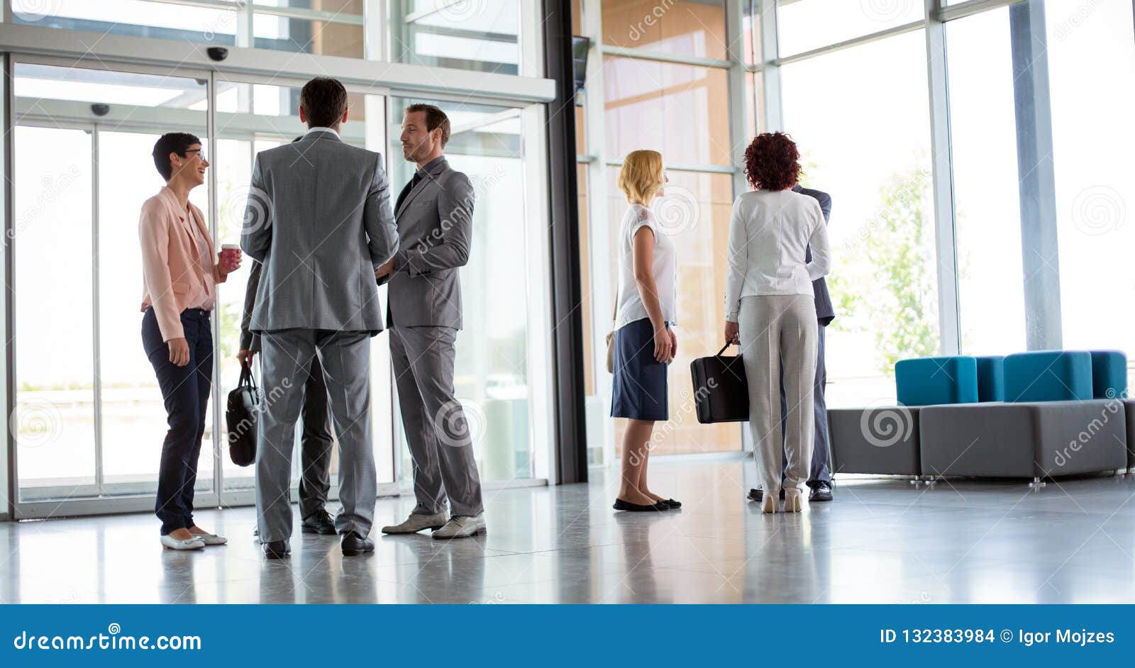 Business Having an Informal Meeting Stock Photo - Image of person ...