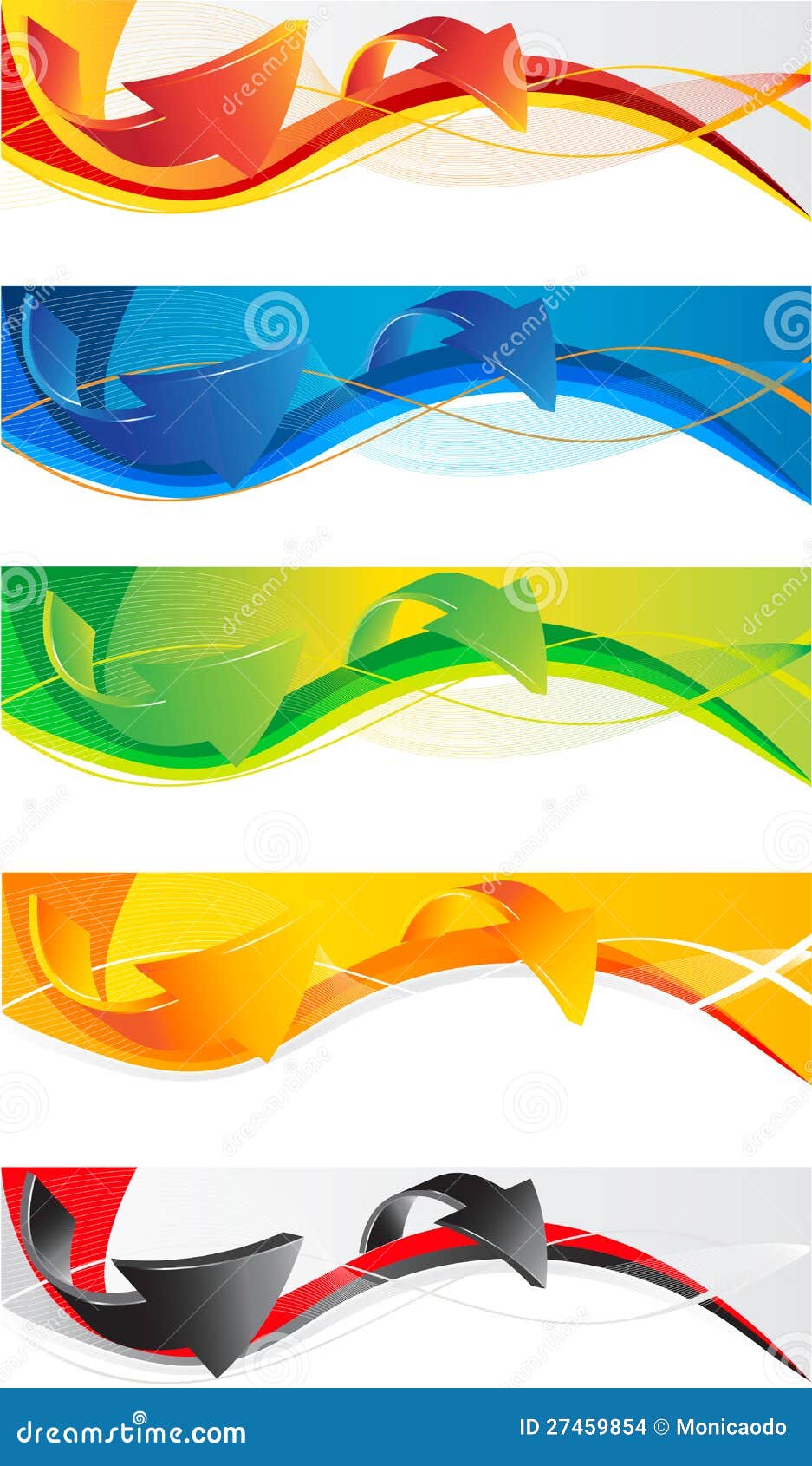 Business headers stock vector. Illustration of button - 27459854