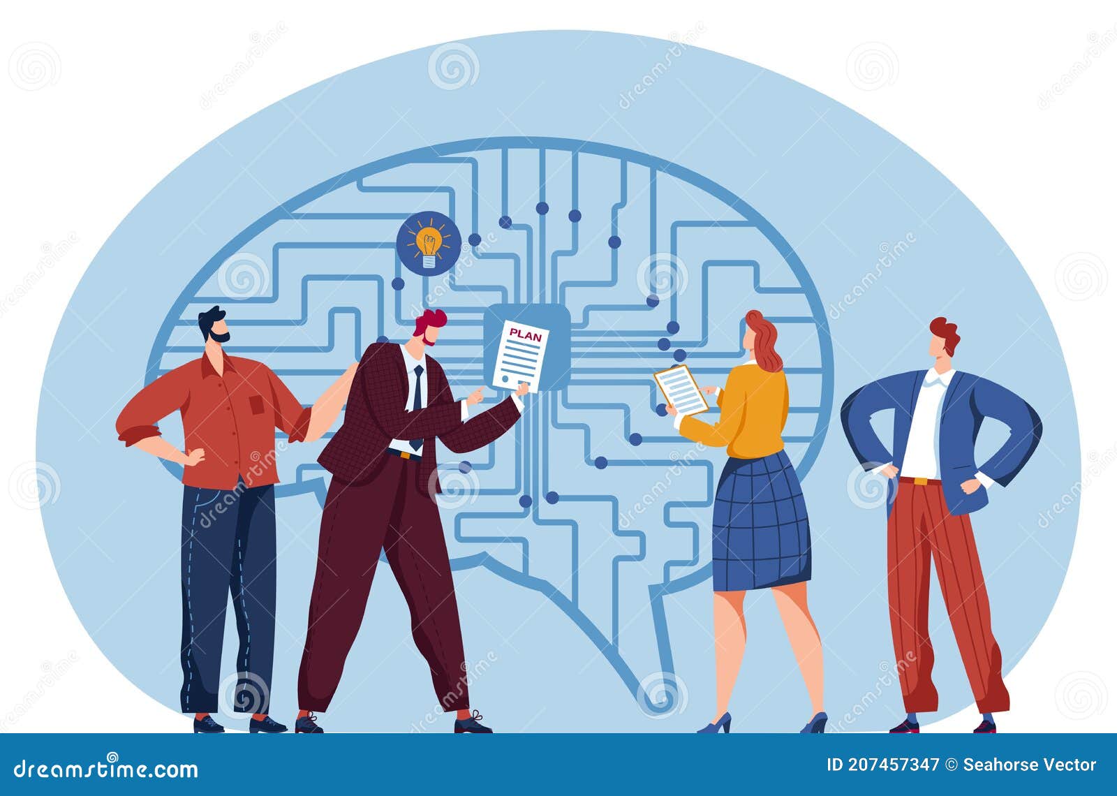 Systems Thinking On Golden Cogwheels. 3D. Royalty-Free Stock ...