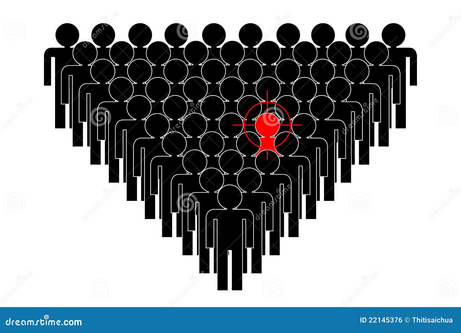 Business Man Is Chosen By Gripper Vector Illustration | CartoonDealer ...