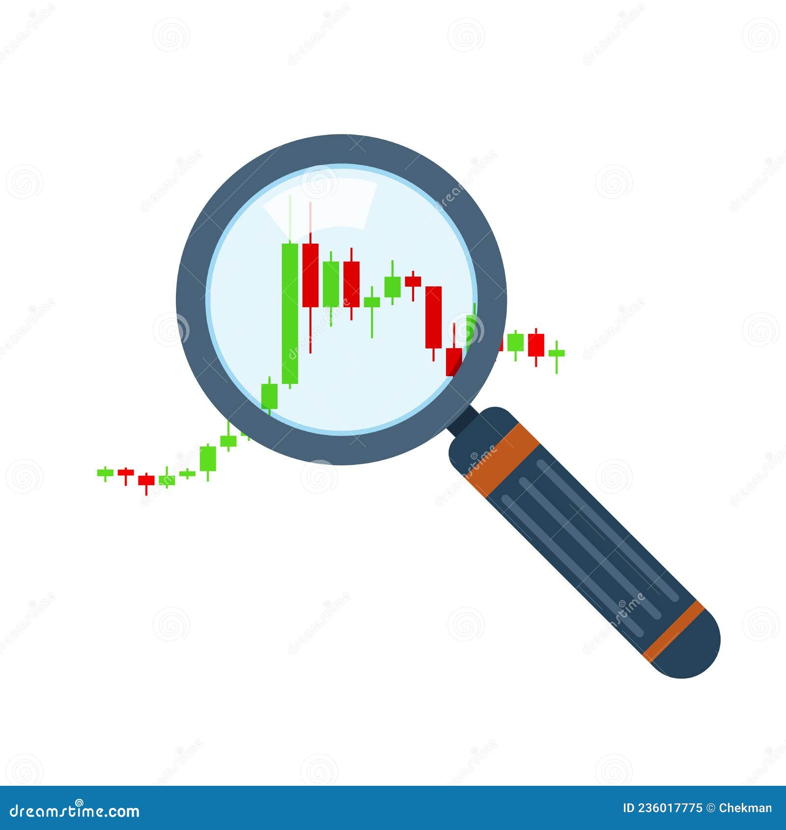 Business Icon. Concept of Financial Analysis Stock Vector ...