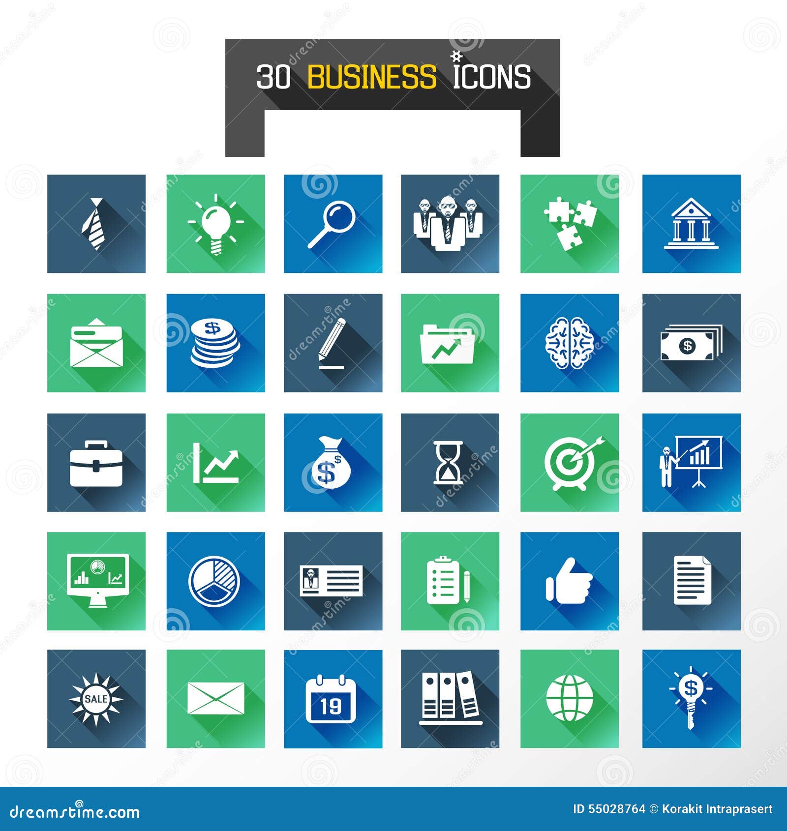 Business icons stock vector. Illustration of business - 55028764