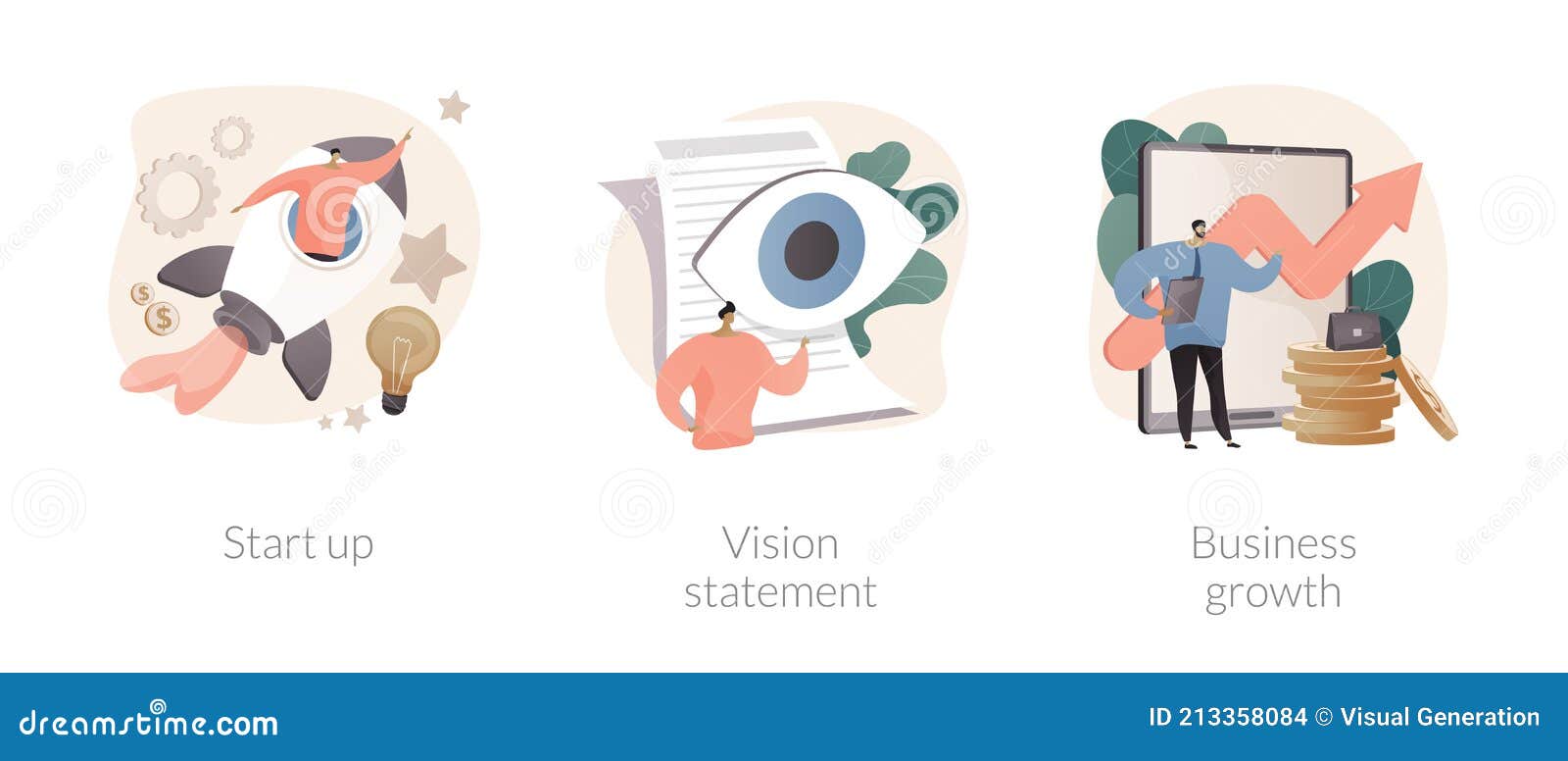 Business Idea Abstract Concept Vector Illustrations. Stock Vector ...