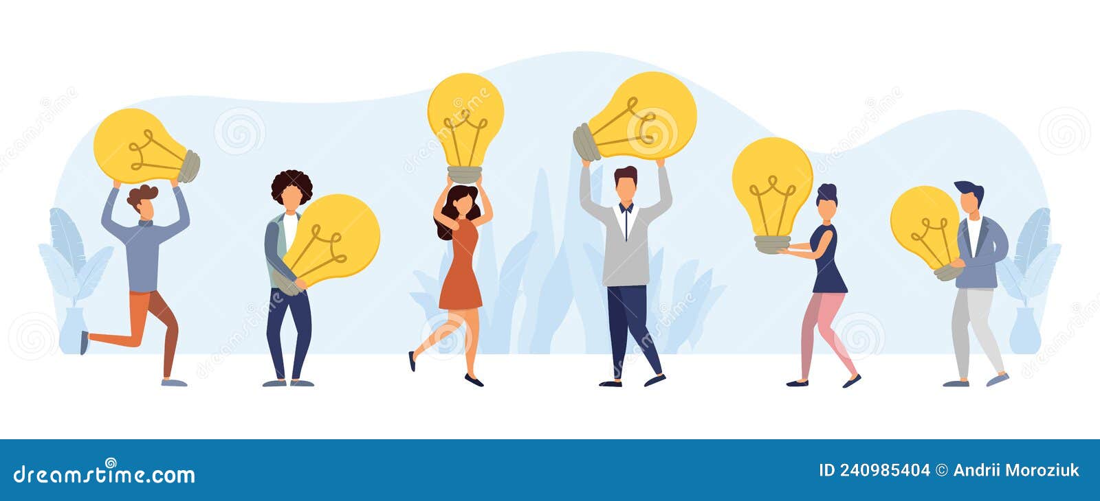 Thinking Team Stock Illustration | CartoonDealer.com #221954203