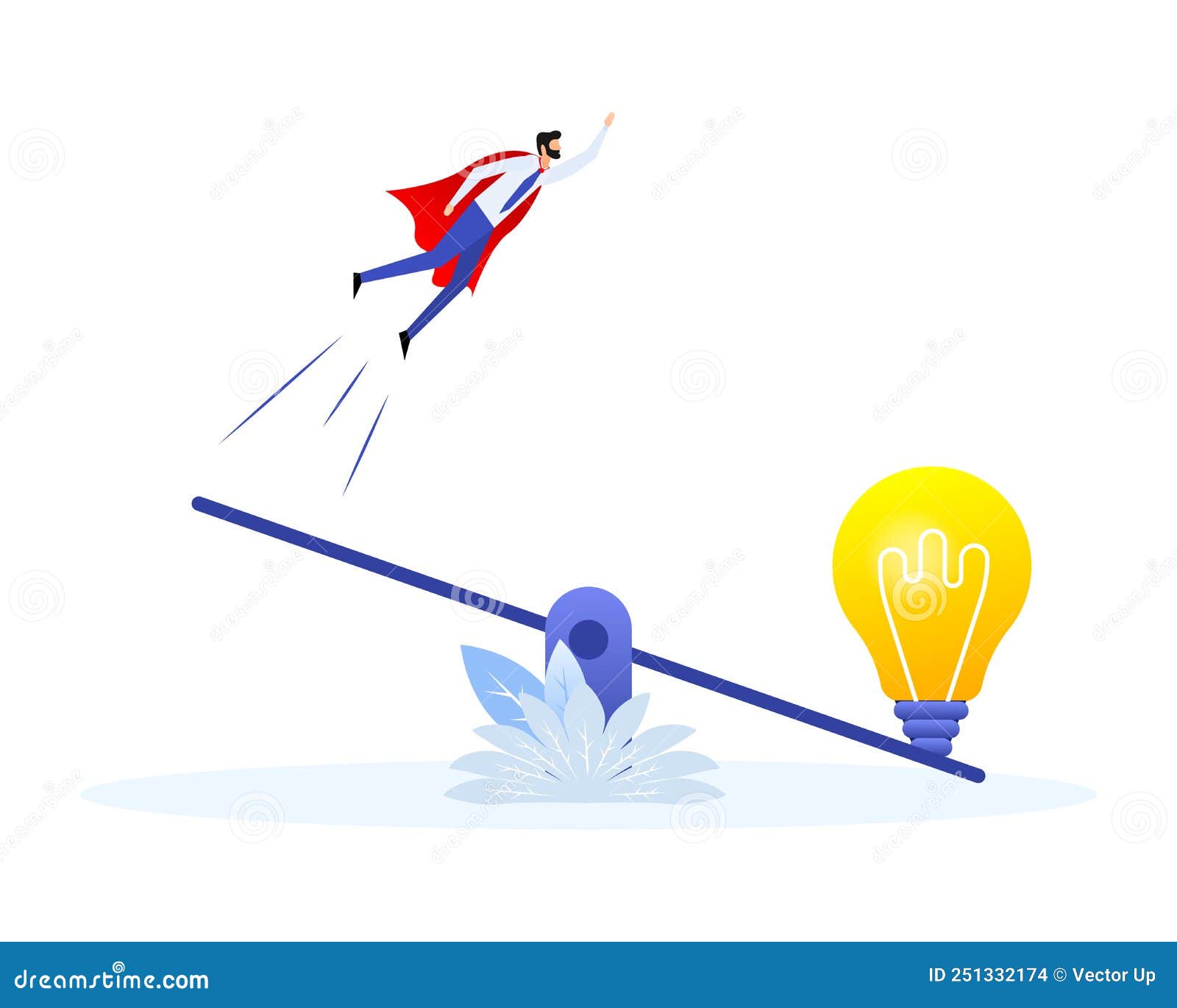 Business Idea, Idea Creative, Finding Solution. Vector Illustration ...