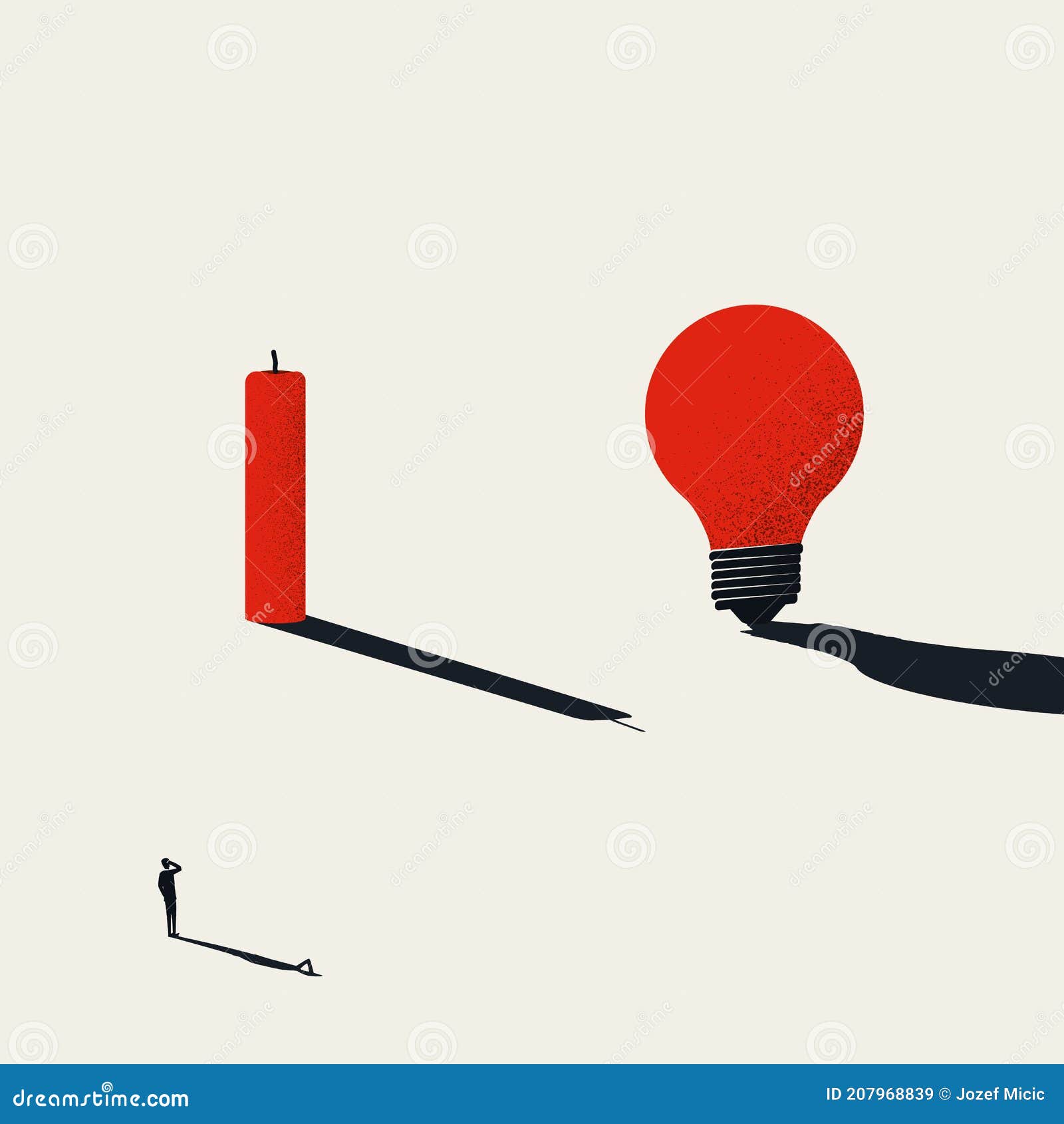 Business Idea Evolution, Modern Solution Vector Concept. Symbol of ...