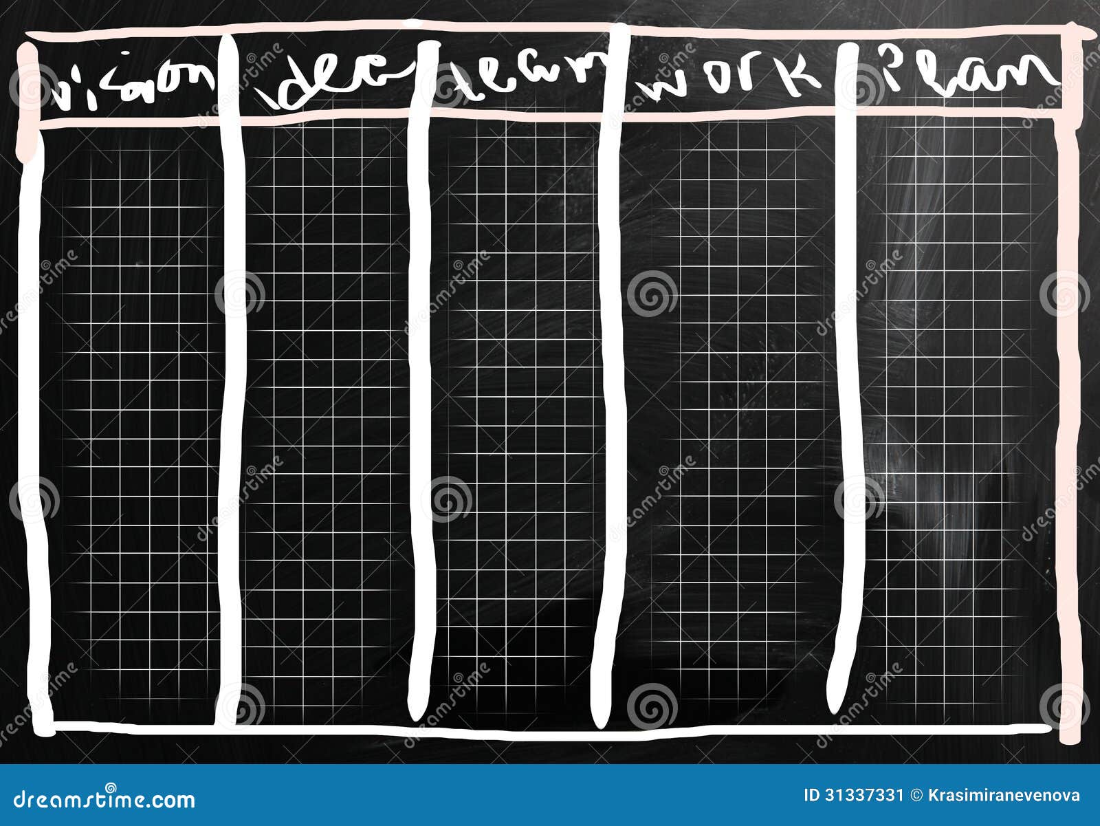 Business Ideas Handwritten with White Chalk on a Blackboard Stock ...