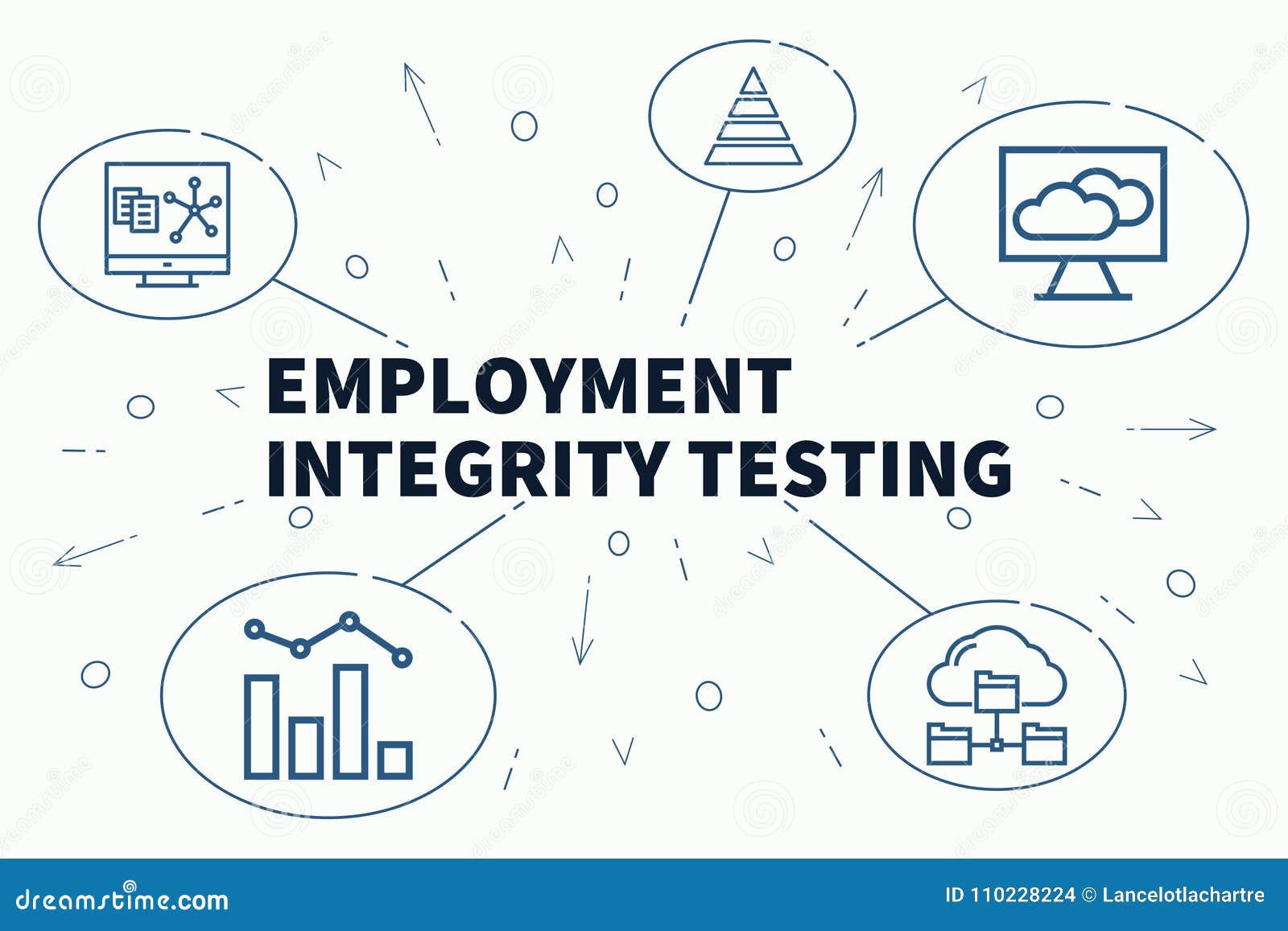 Business Illustration Showing the Concept of Employment Integrity ...