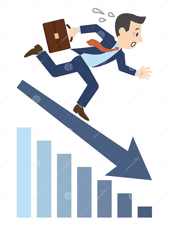 Business Image of Failure, Vector Illustration Stock Vector ...