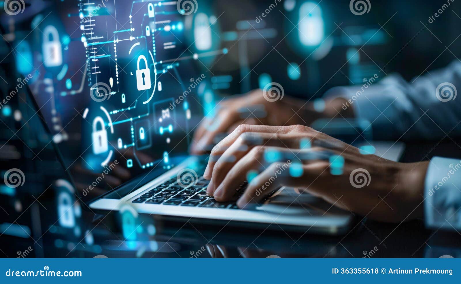 Multi-Factor Authentication Concept - MFA - Cybersecurity Solutions ...