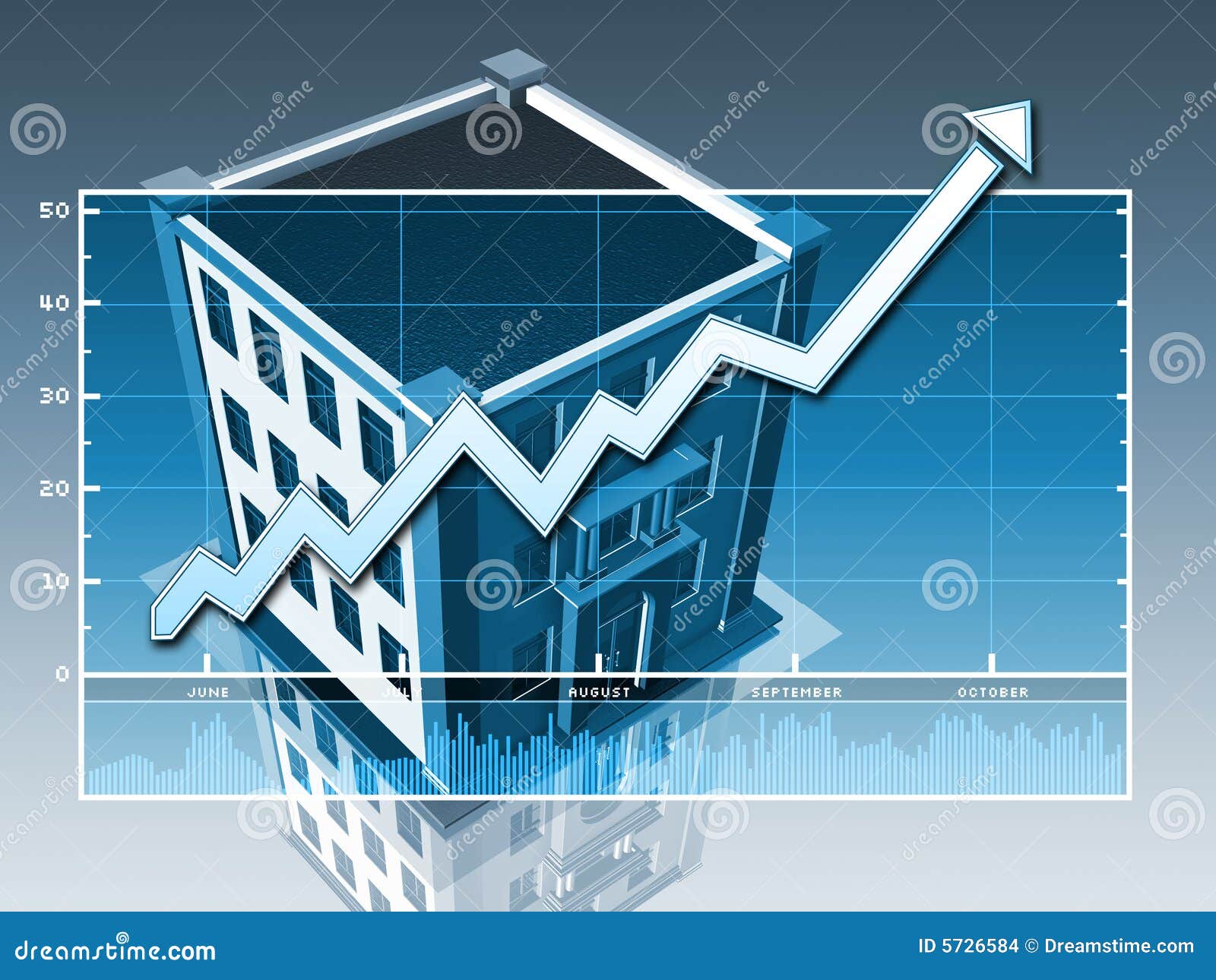 Business Increase stock illustration. Illustration of gain - 5726584