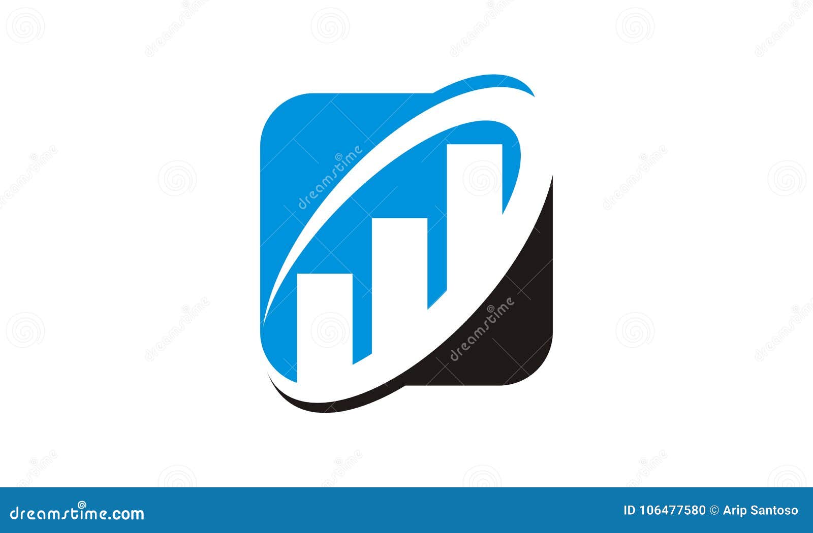 Business Increase Logo Design Template Stock Vector - Illustration of ...