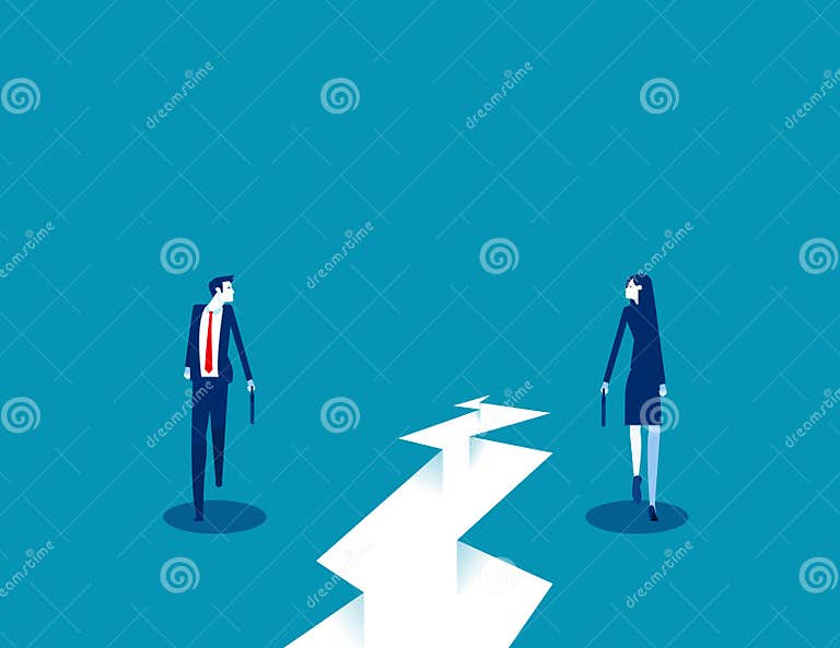 Business Individual Walk Direction. Walk Forward and Come Back Stock ...