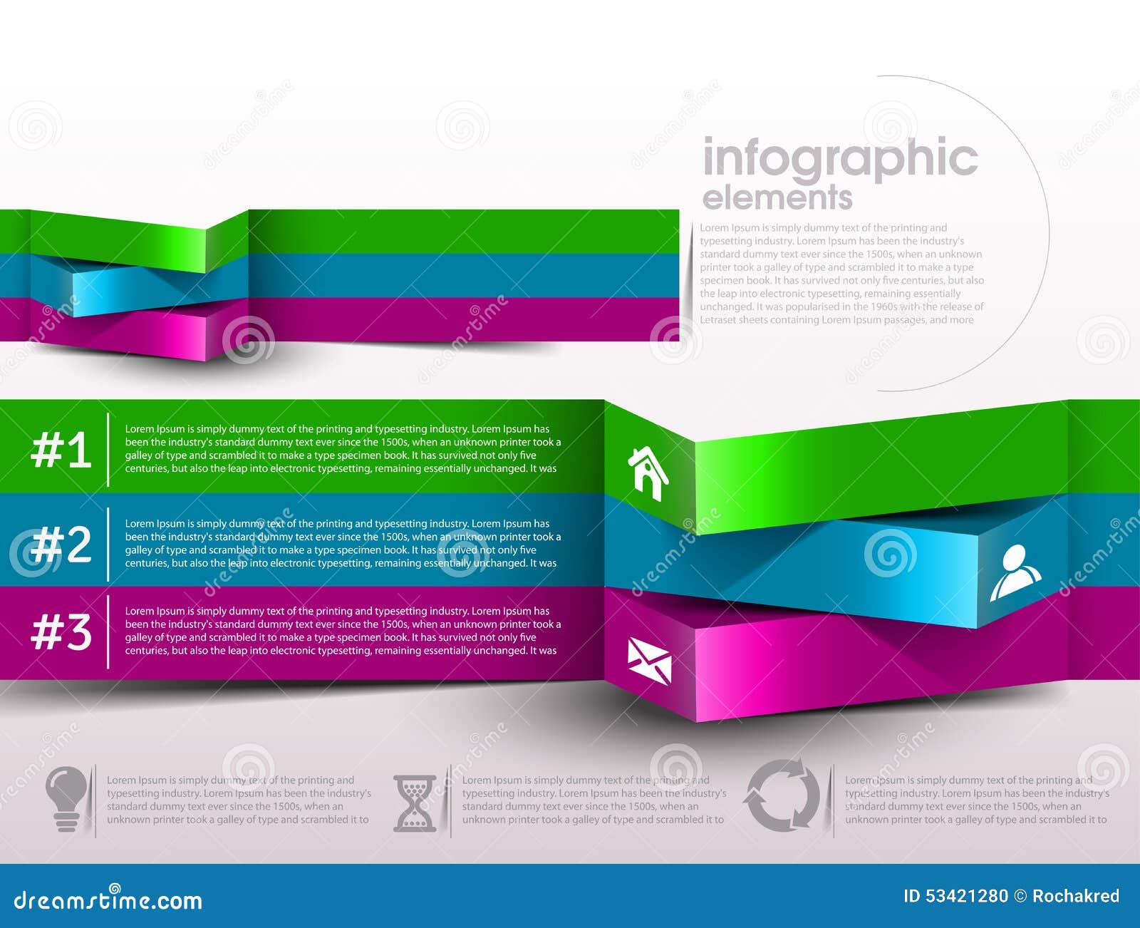 Infographic Background Cartoon Vector | CartoonDealer.com #52579171