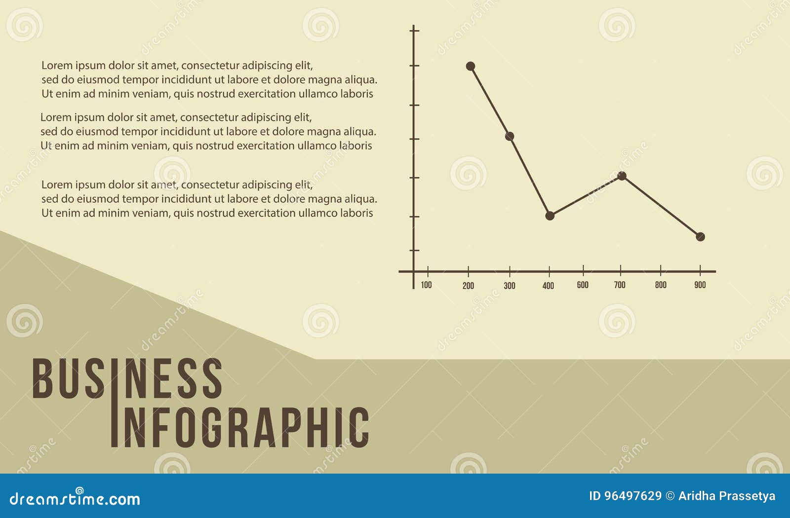 Business Infographic Line Graph Design Stock Vector - Illustration of ...