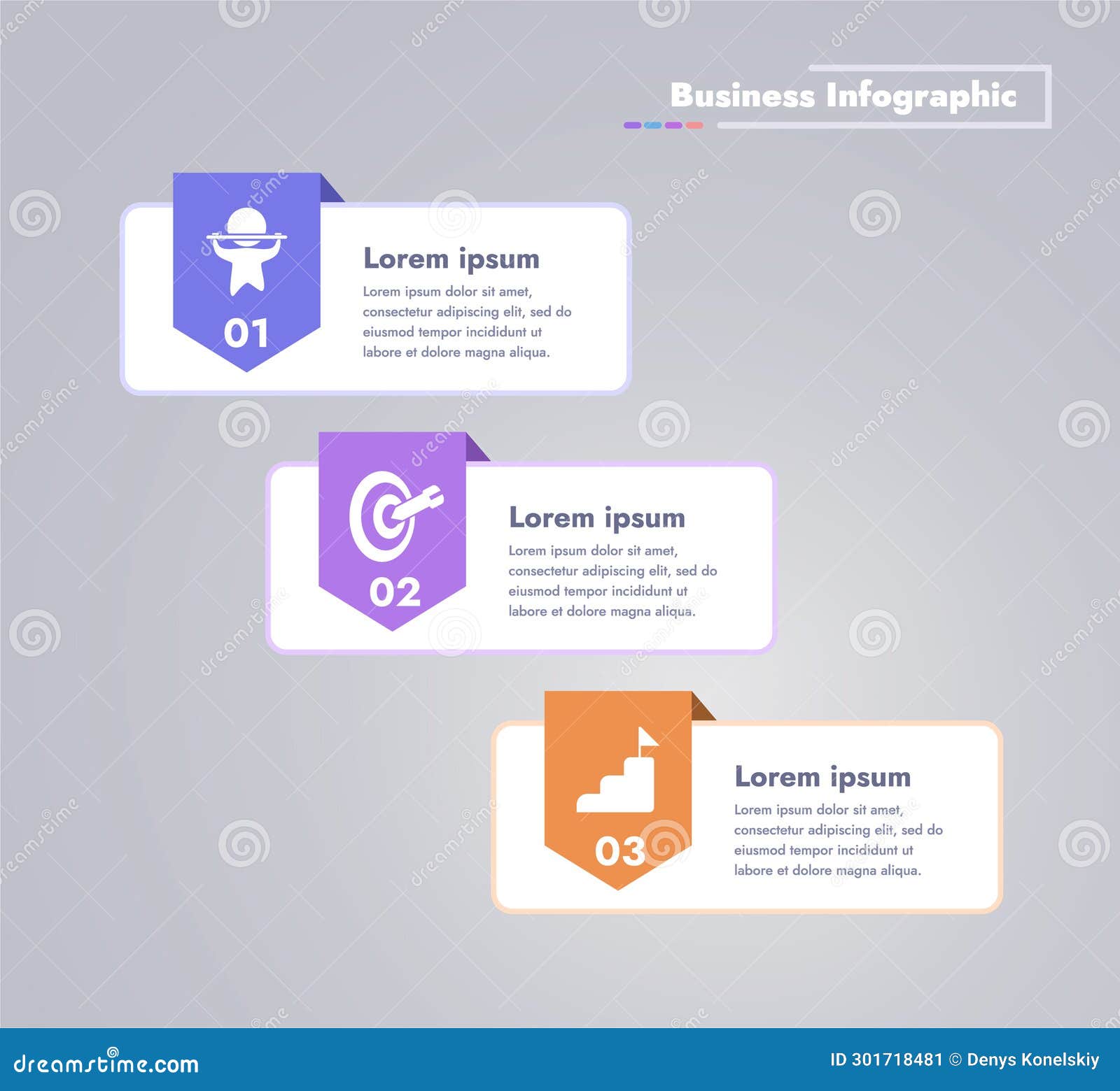 Business Infographic stock vector. Illustration of template - 301718481