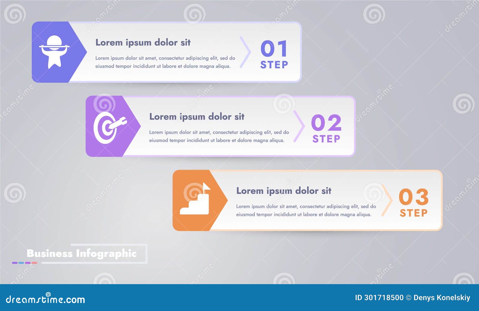 Business Infographic stock vector. Illustration of idea - 301718500