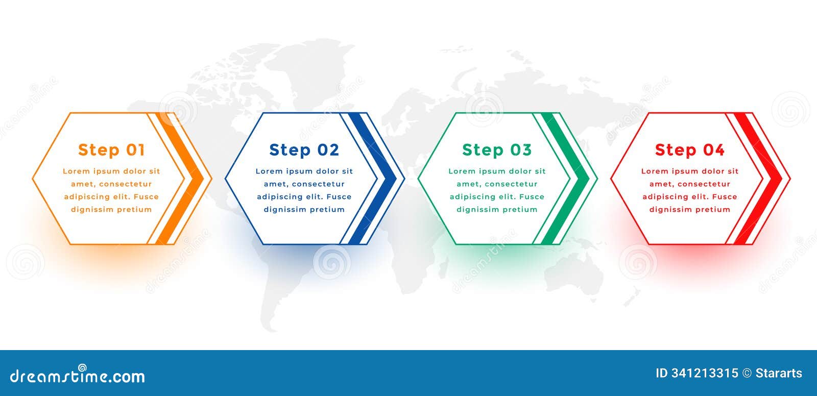 Business Infographic Timeline Chart Template for Step-by-step Process ...