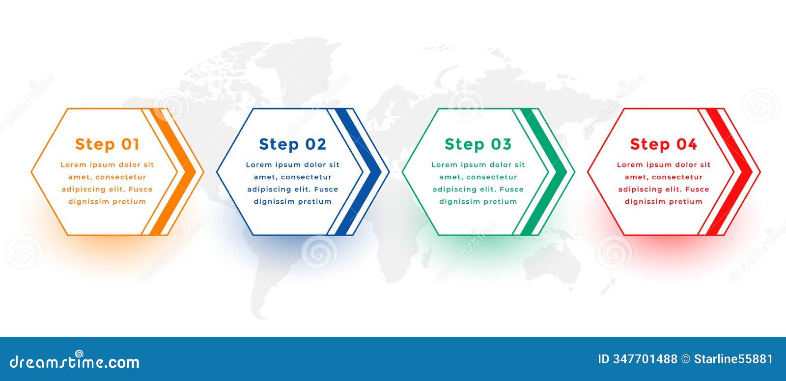 Business Infographic Timeline Chart Template for Step-by-step Process ...