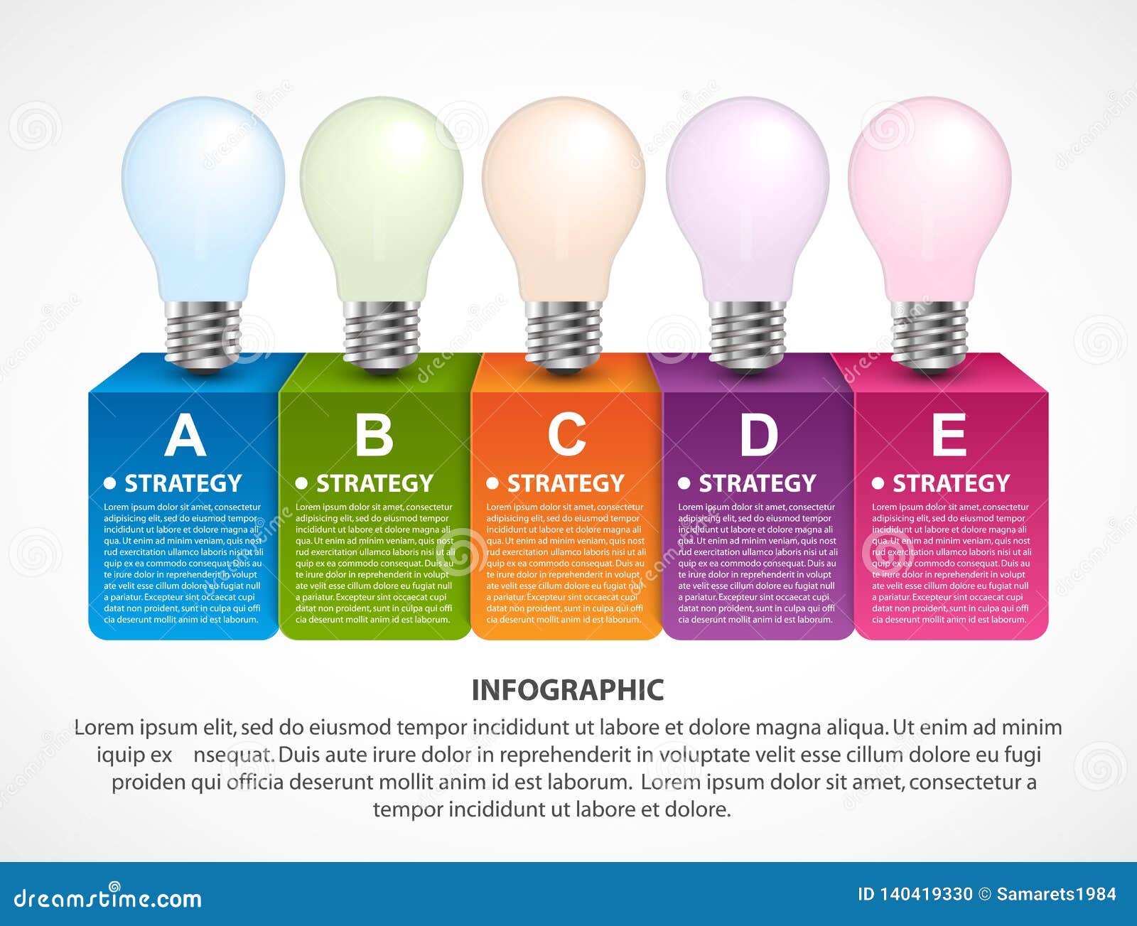 Business Infographic Visualization for Presentations or Information ...