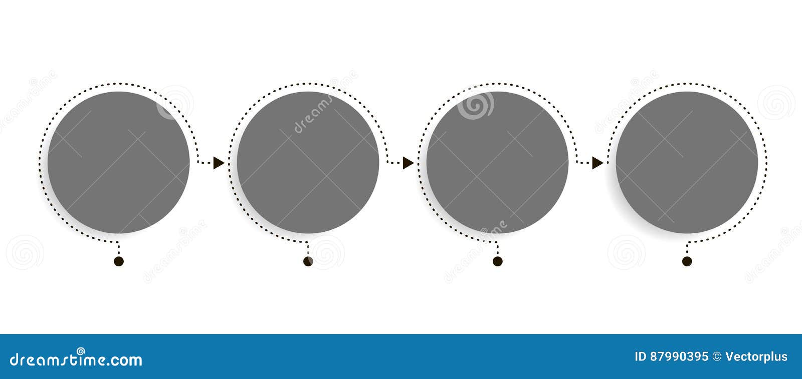 Steps 1 To 4 One Four Process Stairs Royalty-Free Stock Photo ...