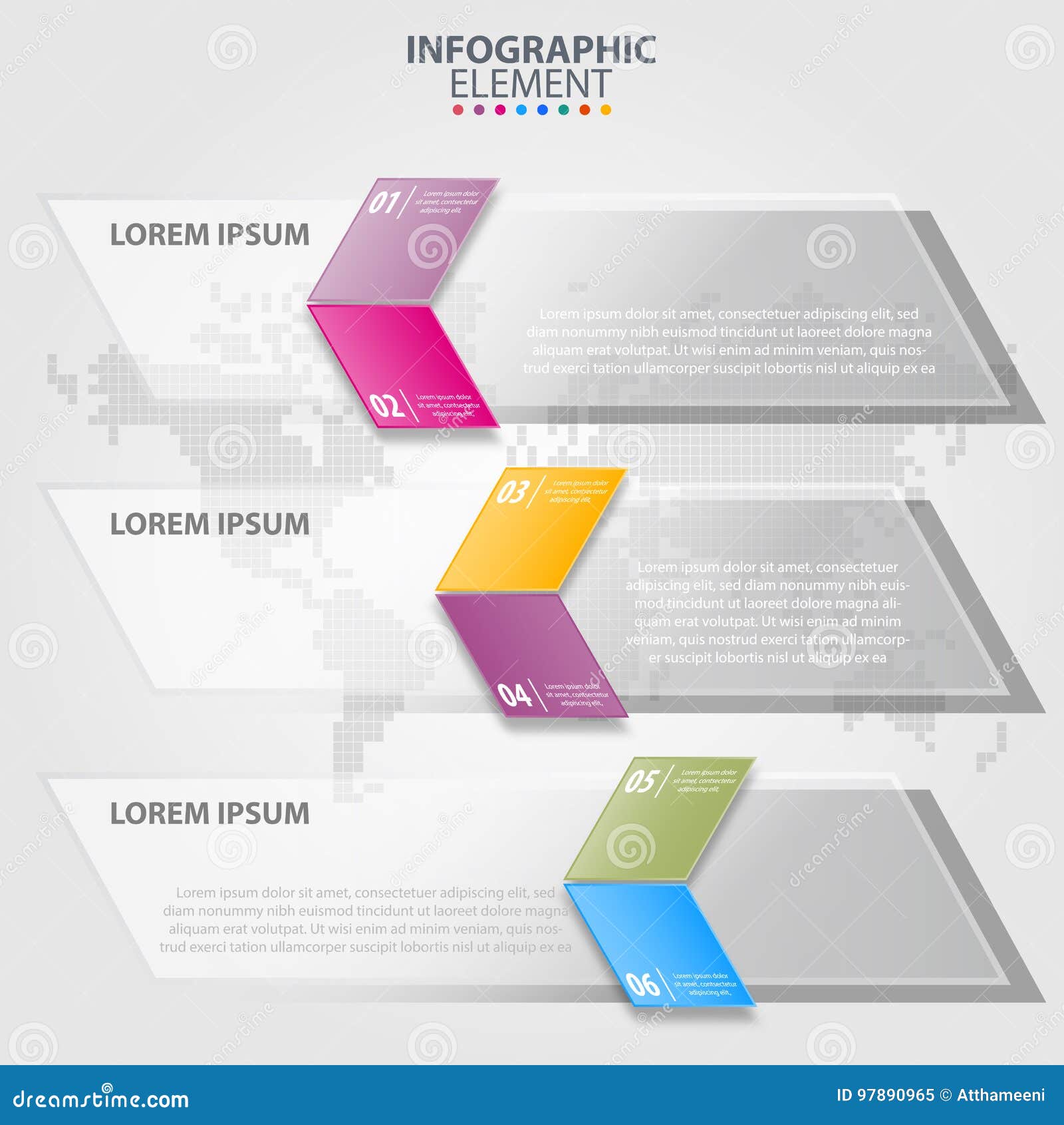 Business Infographics Transparency Design Elements Illustration Stock ...