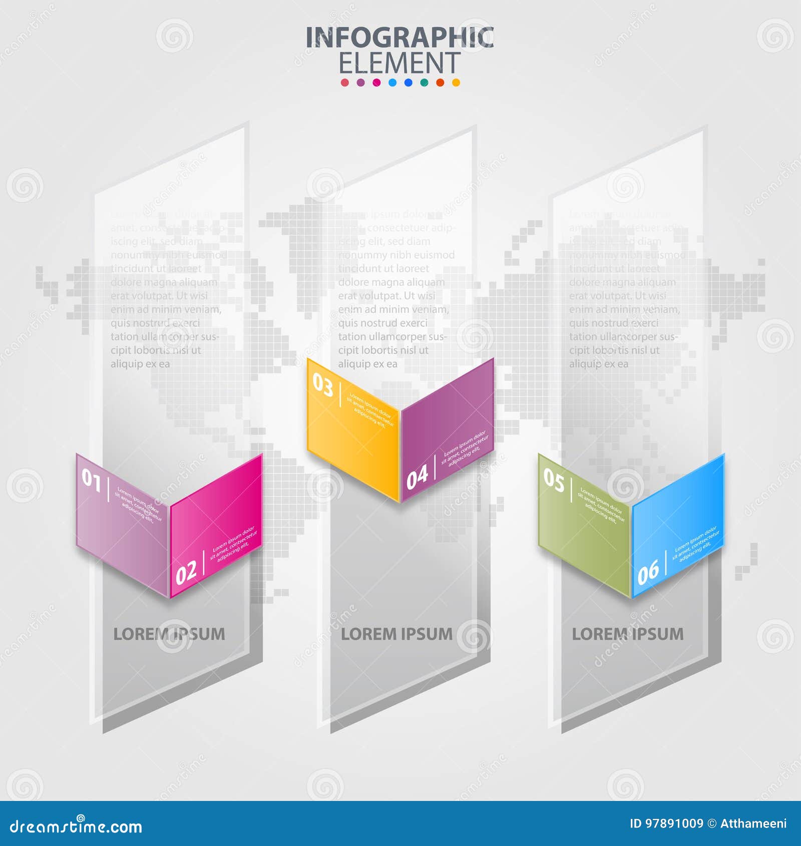 Business Infographics Transparency Design Elements Illustration Stock ...