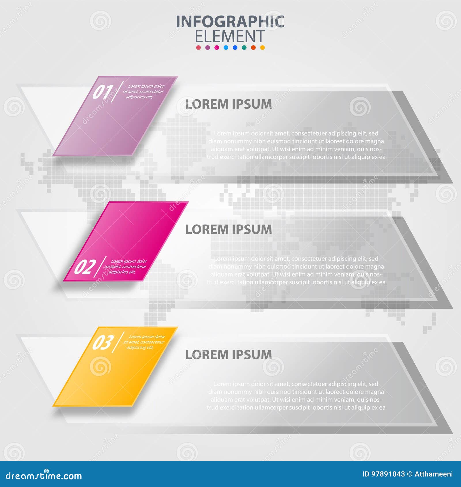 Business Infographics Transparency Design Elements Illustration Stock ...
