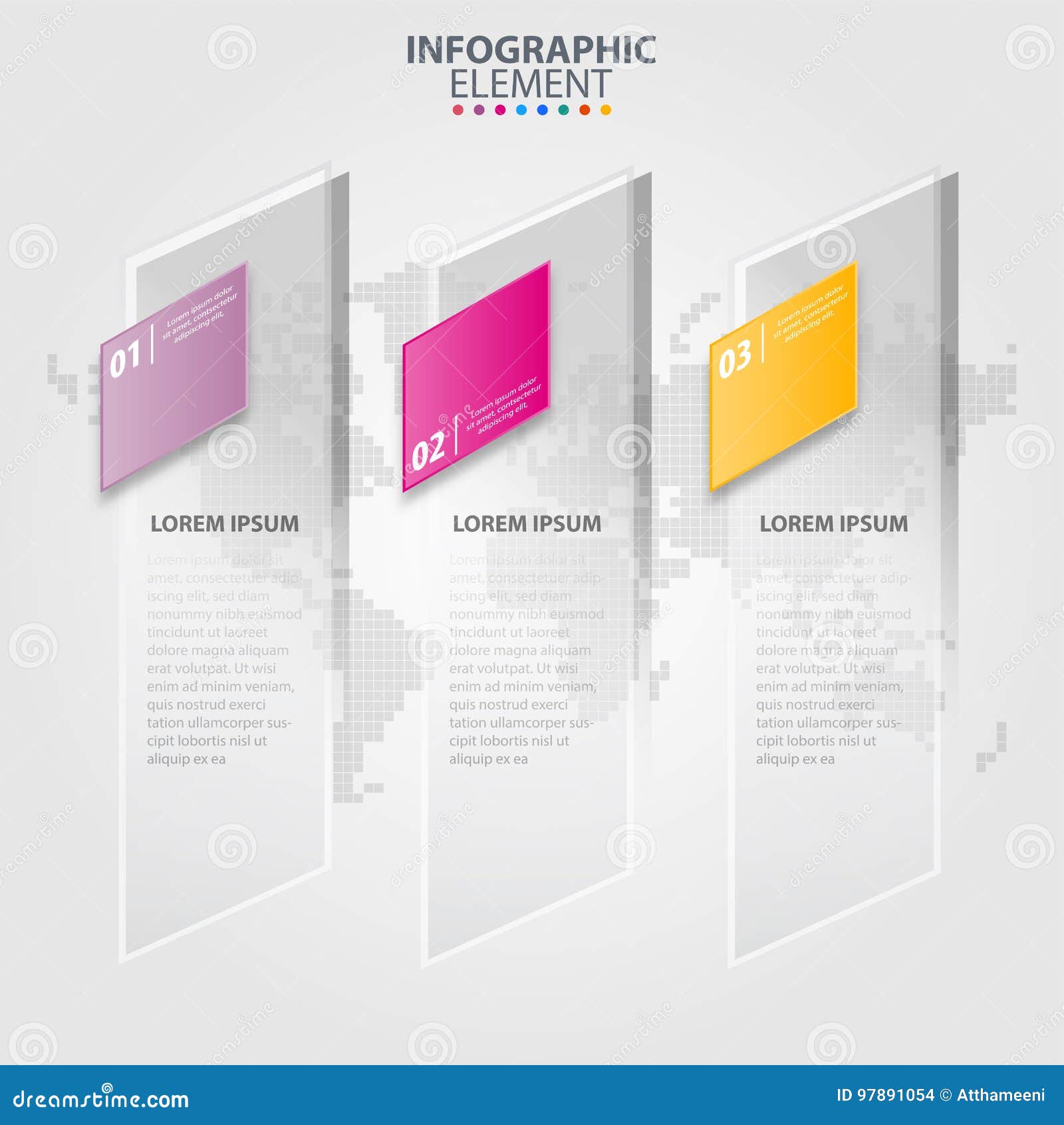 Business Infographics Transparency Design Elements Illustration Stock ...