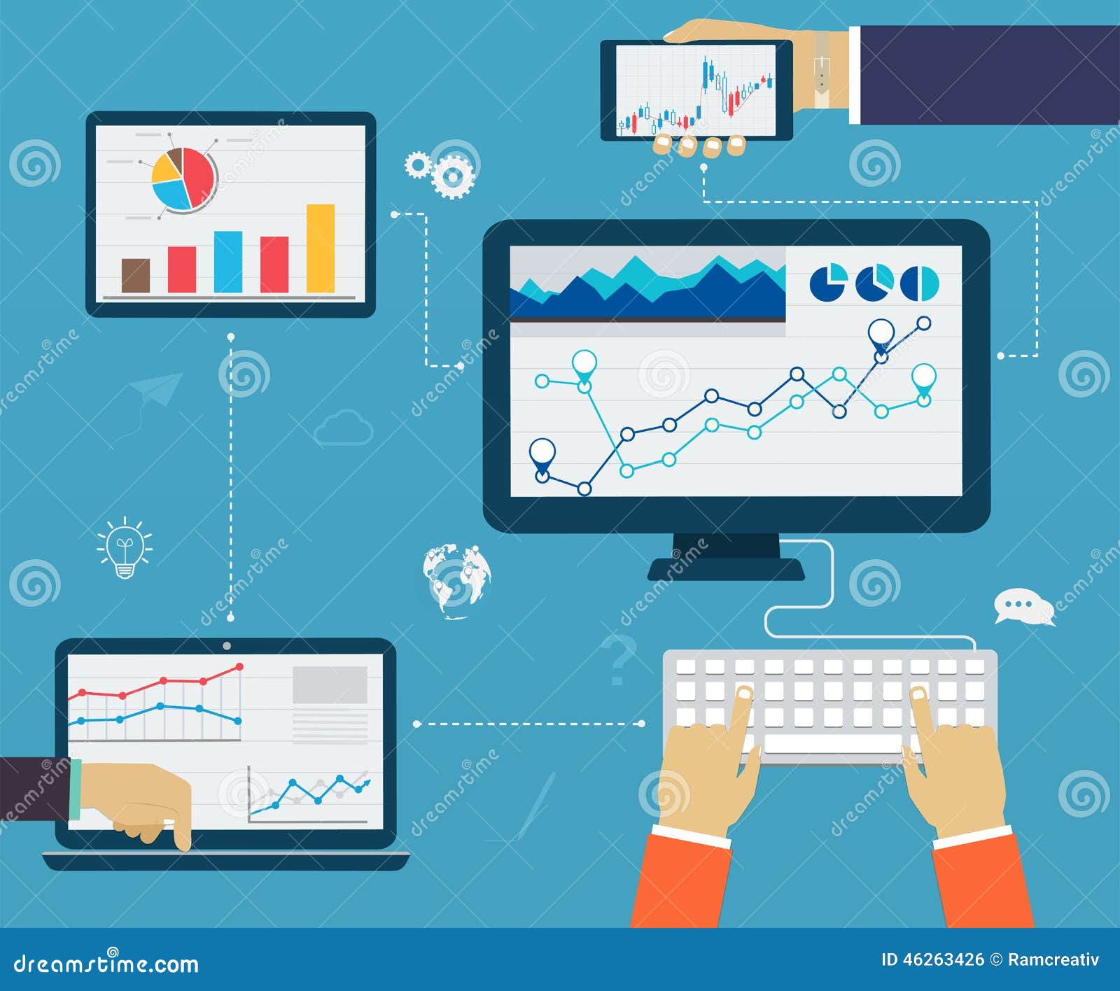 Digital Reporting Stock Illustrations – 1,889 Digital Reporting Stock ...